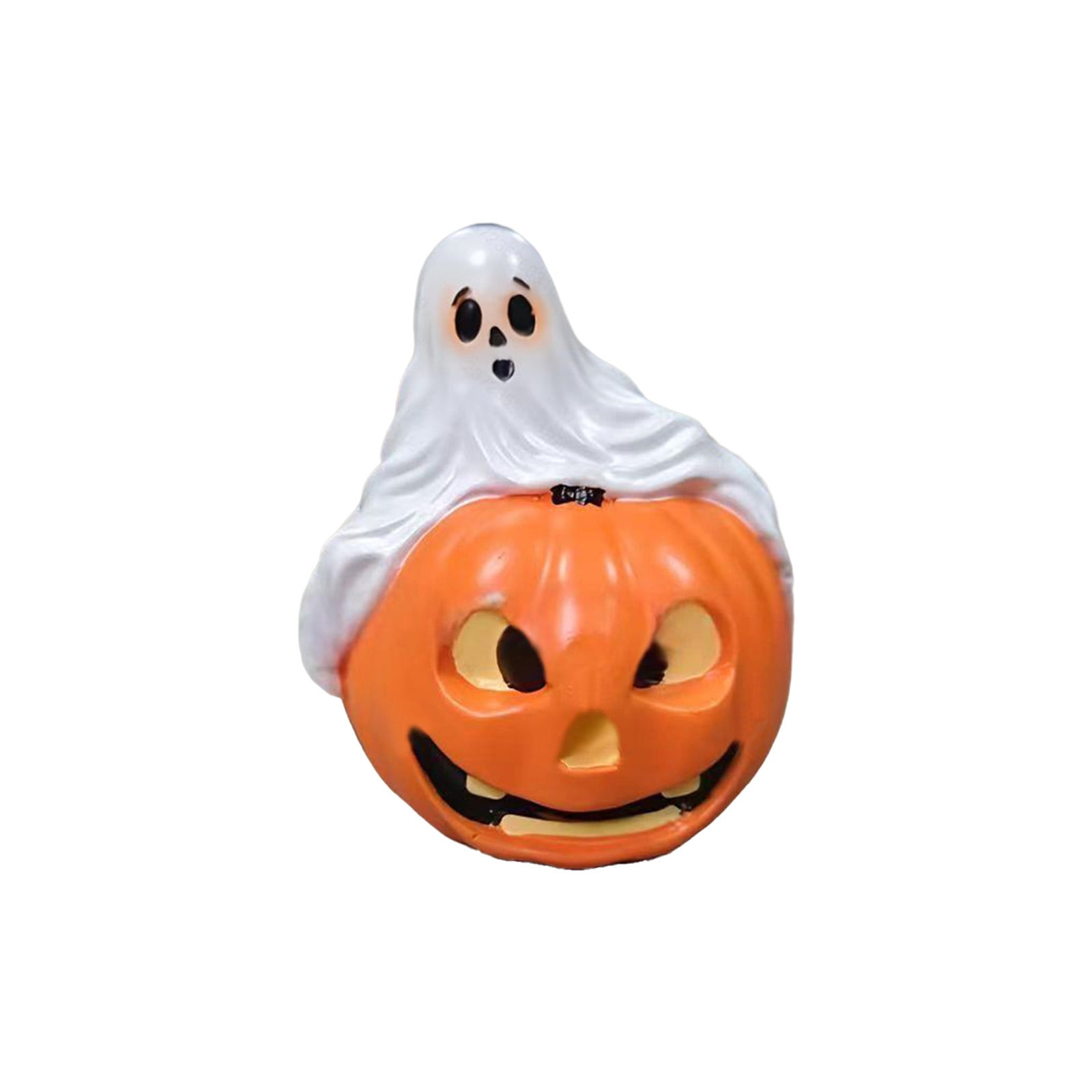 Bfogop Halloween Cute Ghost Figurine, Resin Ghost Statue, Spooky Ghost ...