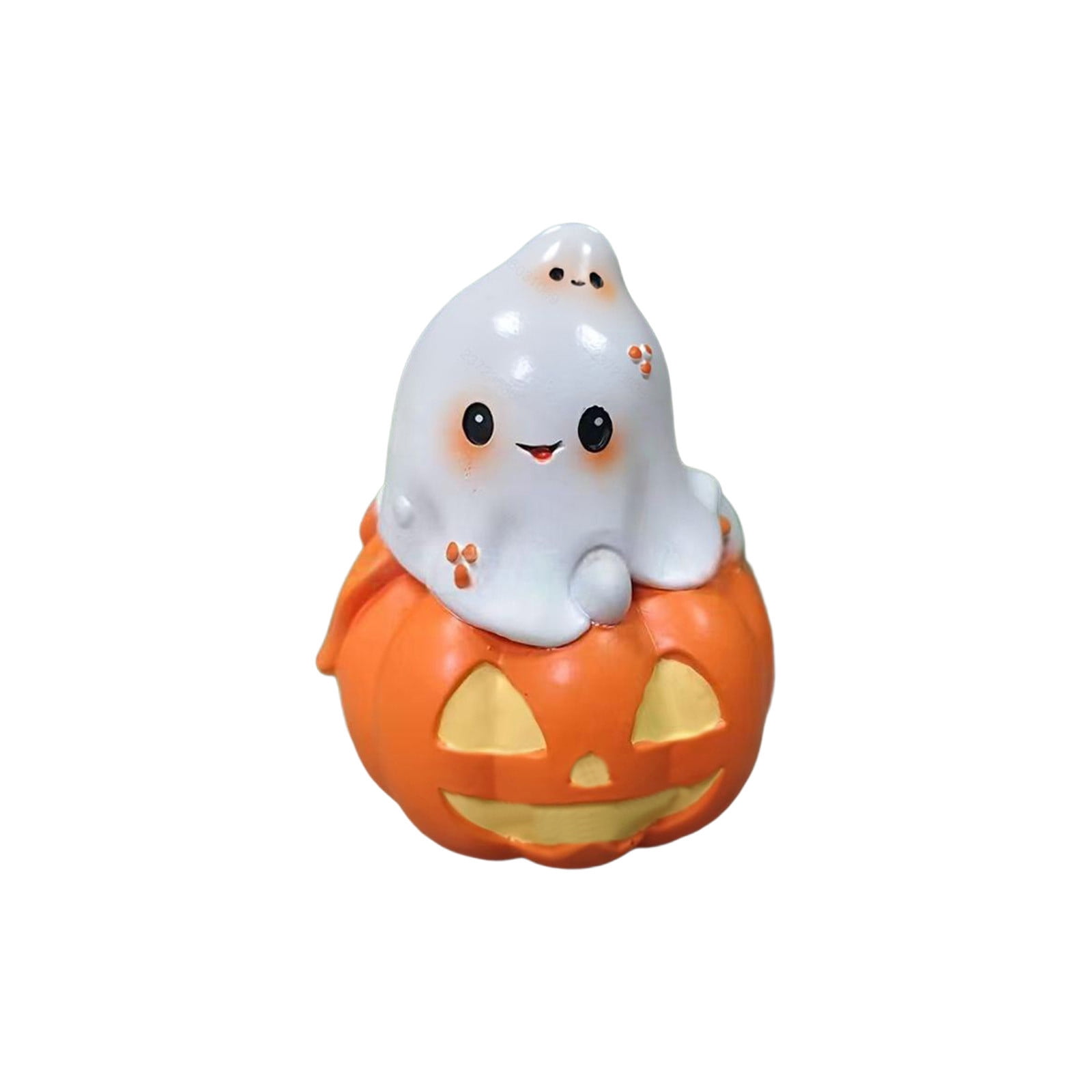 Bfogop Halloween Cute Ghost Figurine, Resin Ghost Statue, Spooky Ghost ...