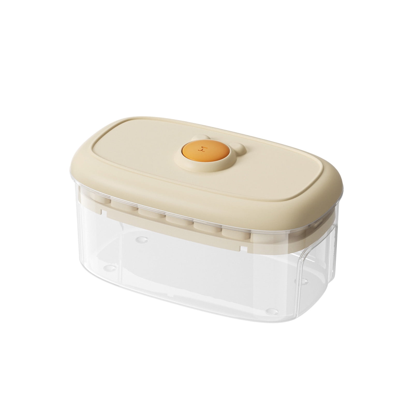 Bfogop Ice Cube Tray with Shovel and Bin for Freezer, Easy Release Ice ...