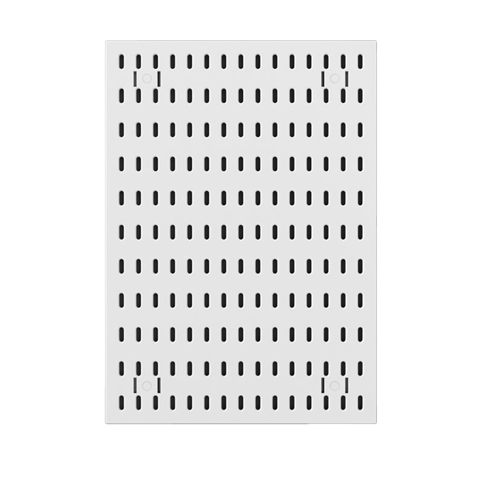 Bfogop Metal Pegboard Wall Tool Organizer Board with Pegboard Hooks ...