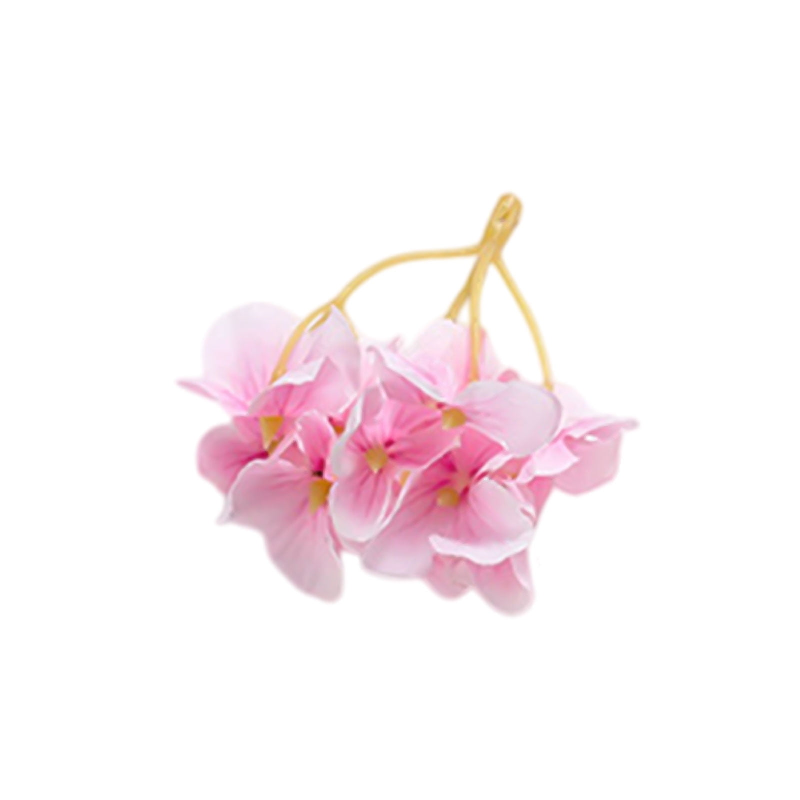 Bfogop Mini Artificial Flowers for Decoration, 10 Pieces Small Fabric ...