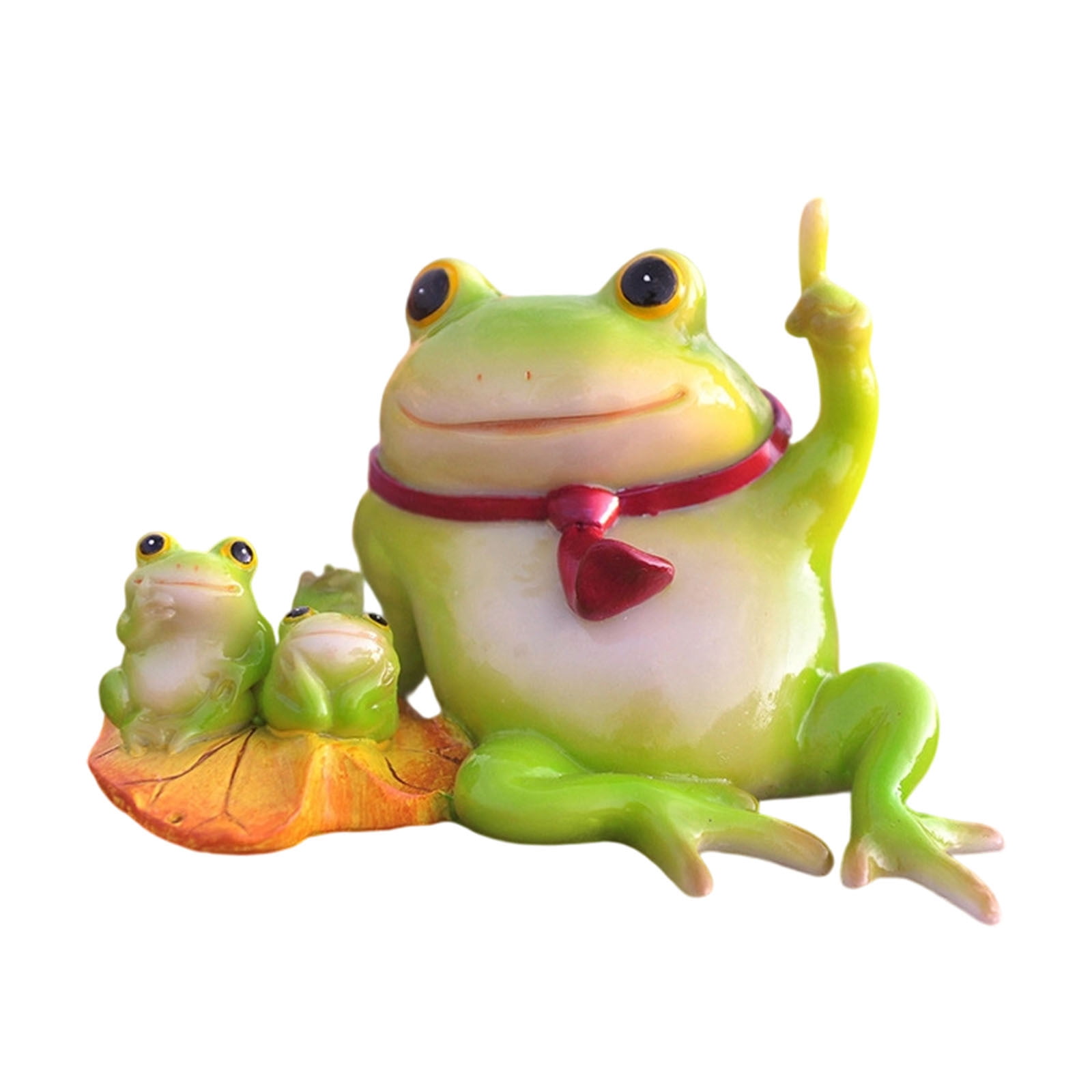 Bfogop Miniature Frog Figurines Plant Decorations for Pots, Funny Frog ...