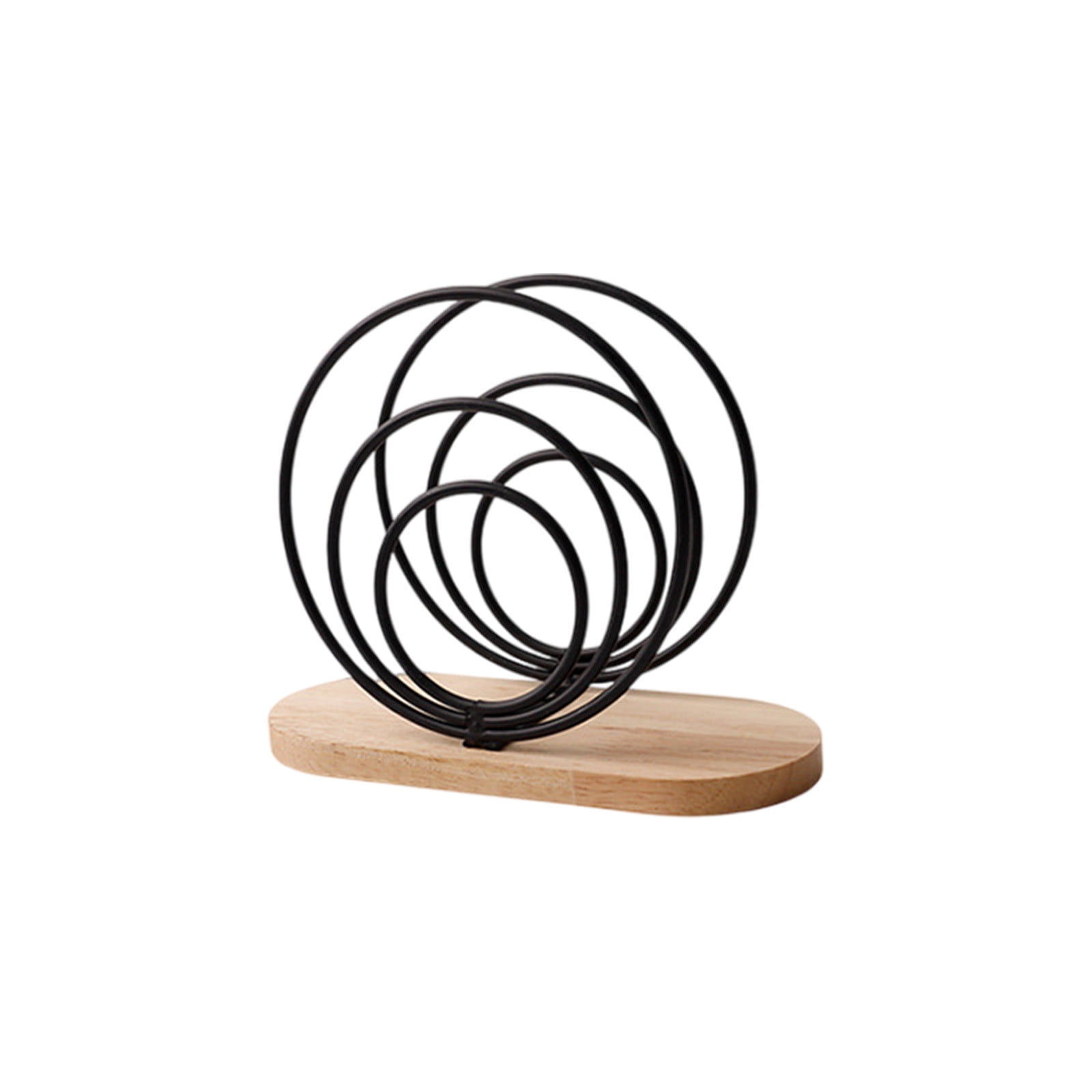 Bfogop Napkin Holder - Modern Metal Black Napkin Stand for Kitchen and ...