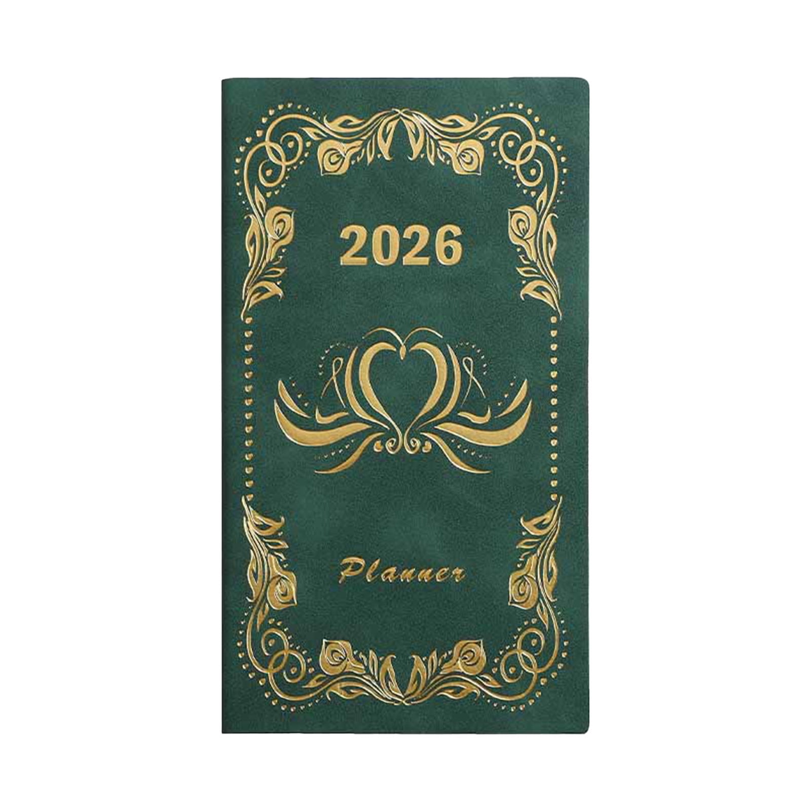 Bfogop Pocket Planner 2026, Weekly Monthly Planners with Month Tabs for ...