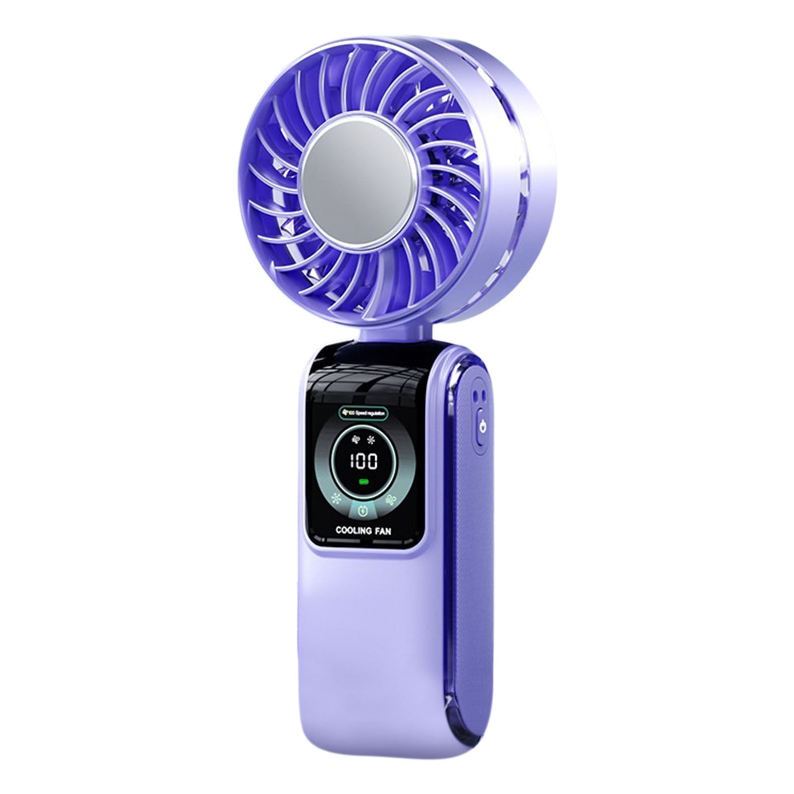Bfogop Portable Turbo Fan for Travel, 1-100 Speed, Personal Handheld ...