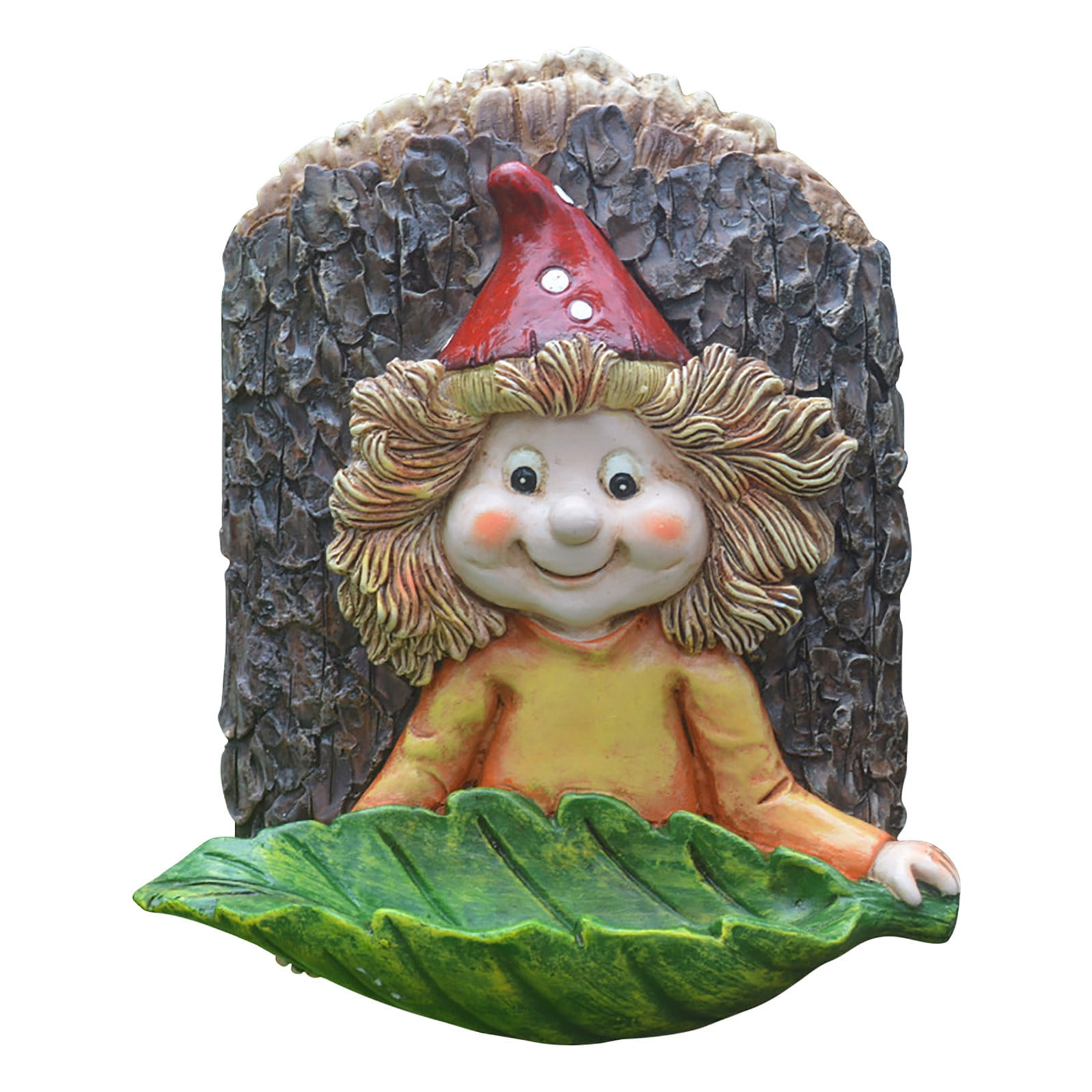 Bfogop Resin Dwarf Bits And Tree Hugger And Peeker Sculptures The Door ...