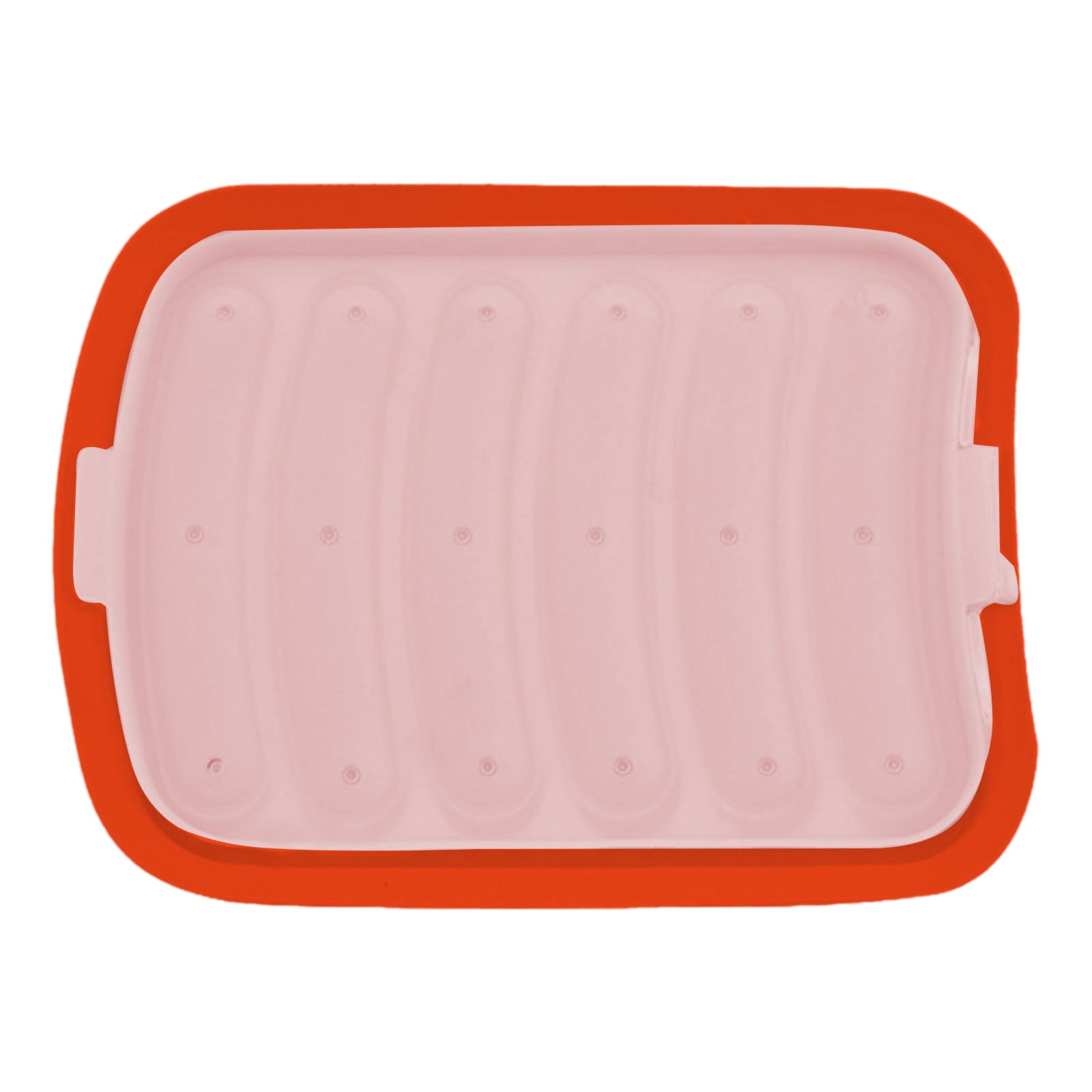 Bfogop Roast Sausage Silicone Molds, 6 Cavities Sausage Hot Dogs ...