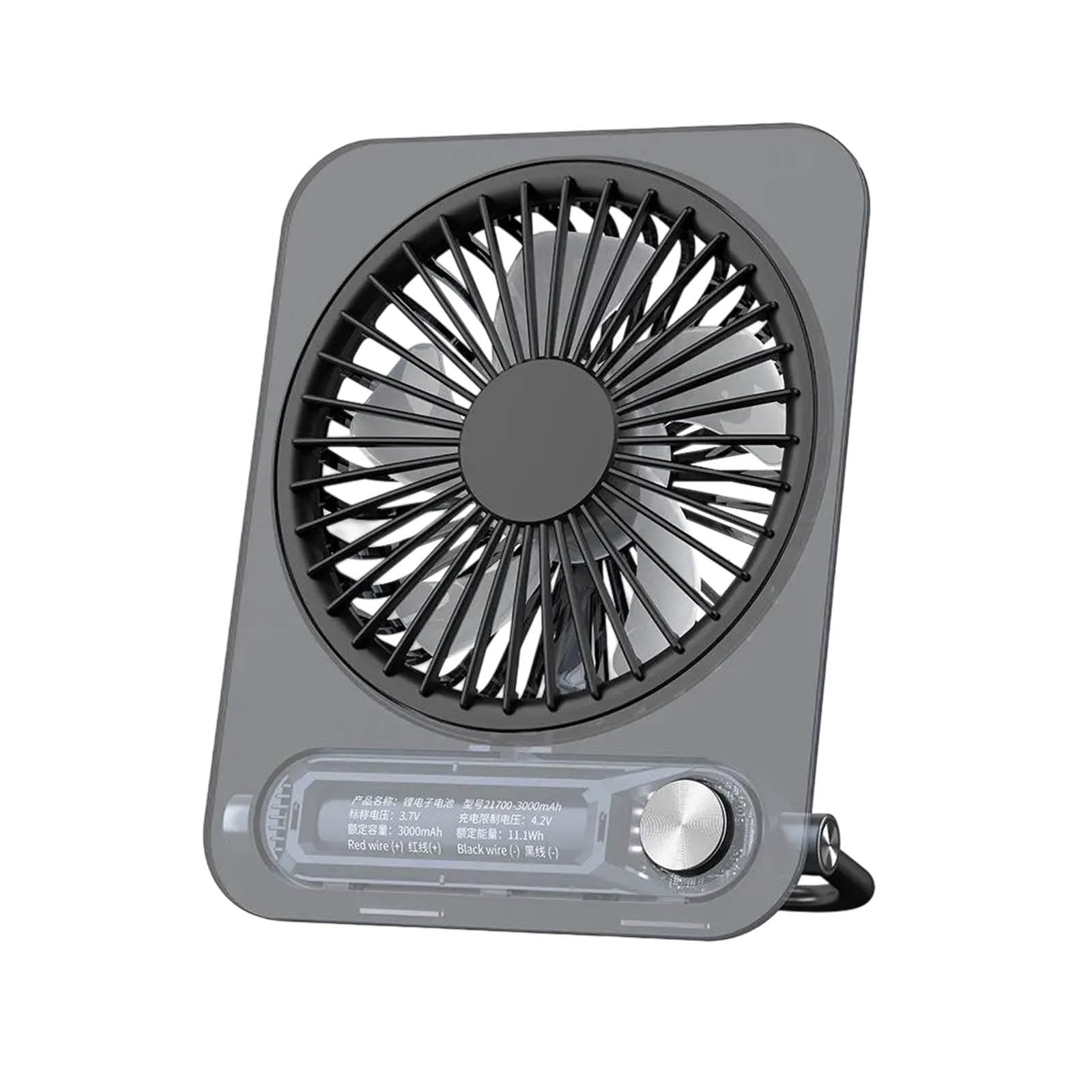 Bfogop Travel Fan for Sleeping, Small Portable Fan Rechargeable Battery ...