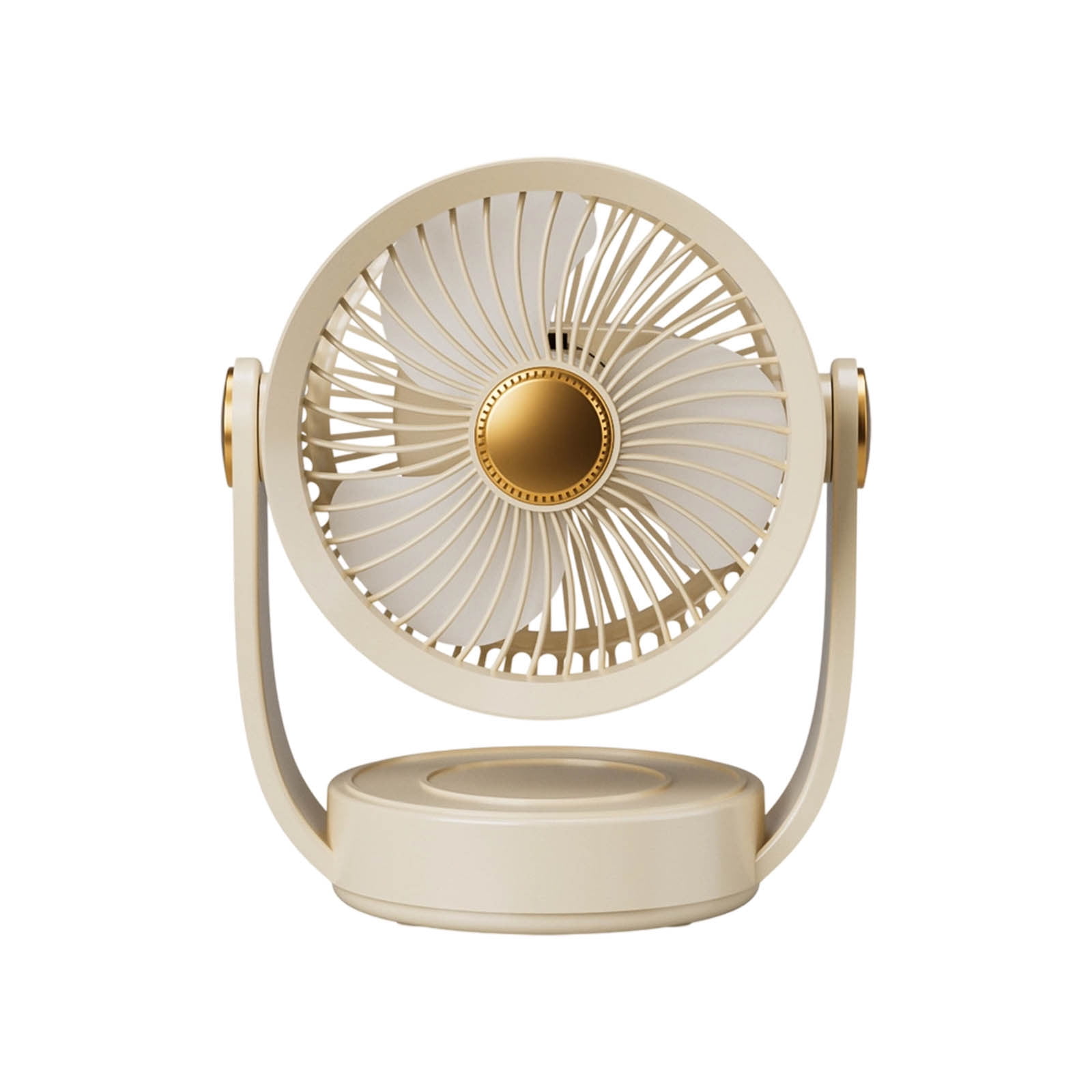 Bfogop USB Desk Fan, 3 Speeds Strong Airflow, Portable 90° Rotate Quiet ...