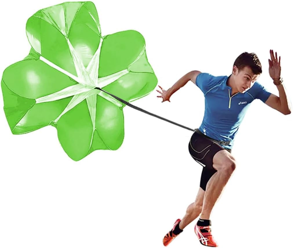 Bfsmile Running Speed Training 56" Parachute with Adjustable Strap ...
