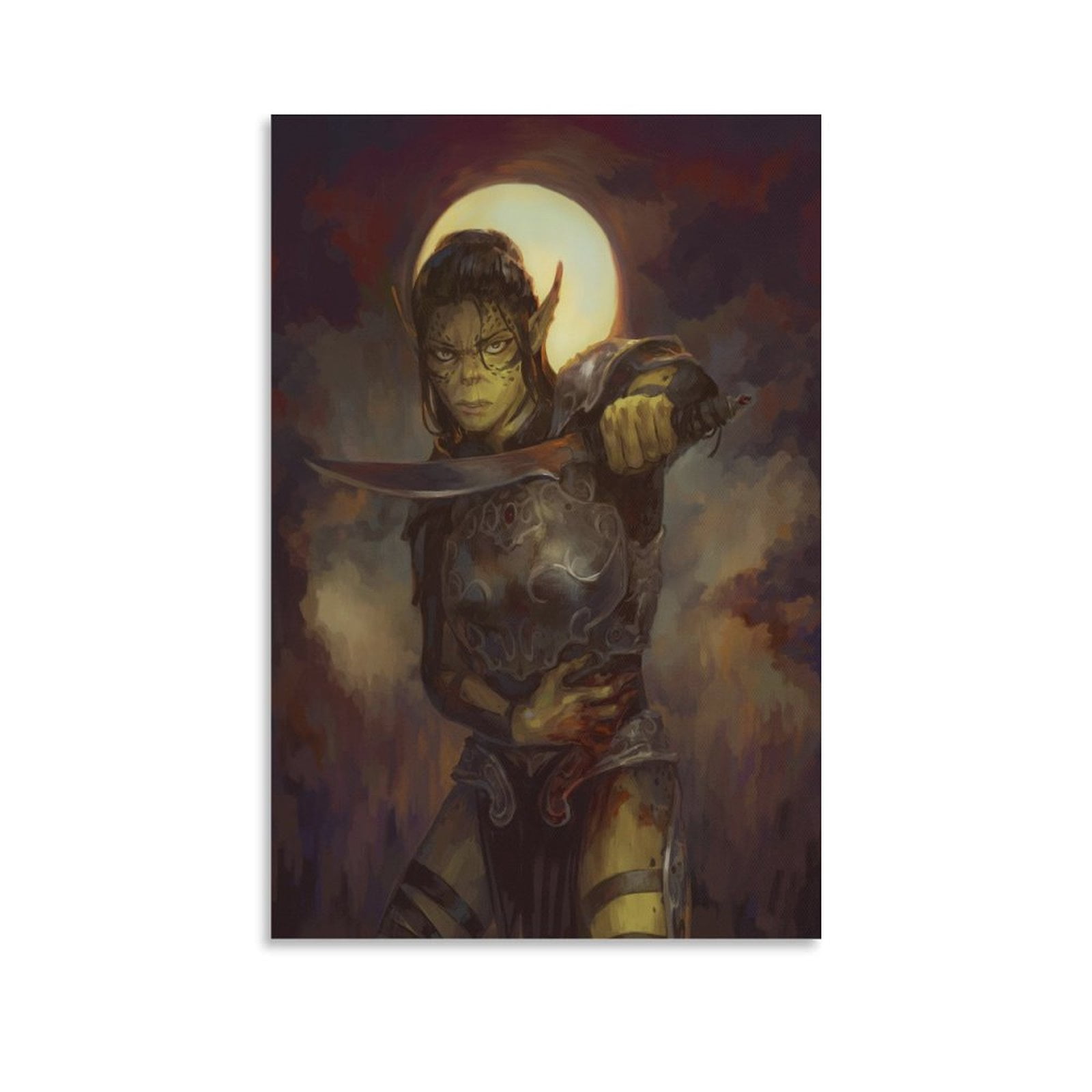 Bg3 Lae'zel Poster Print Photo Art Painting Canvas Poster Home ...