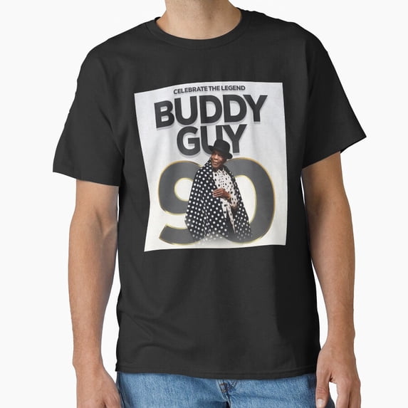 Bg90 Buddy Guy Tour Pengulangan Blues Music Concert T-Shirt - Walmart.com