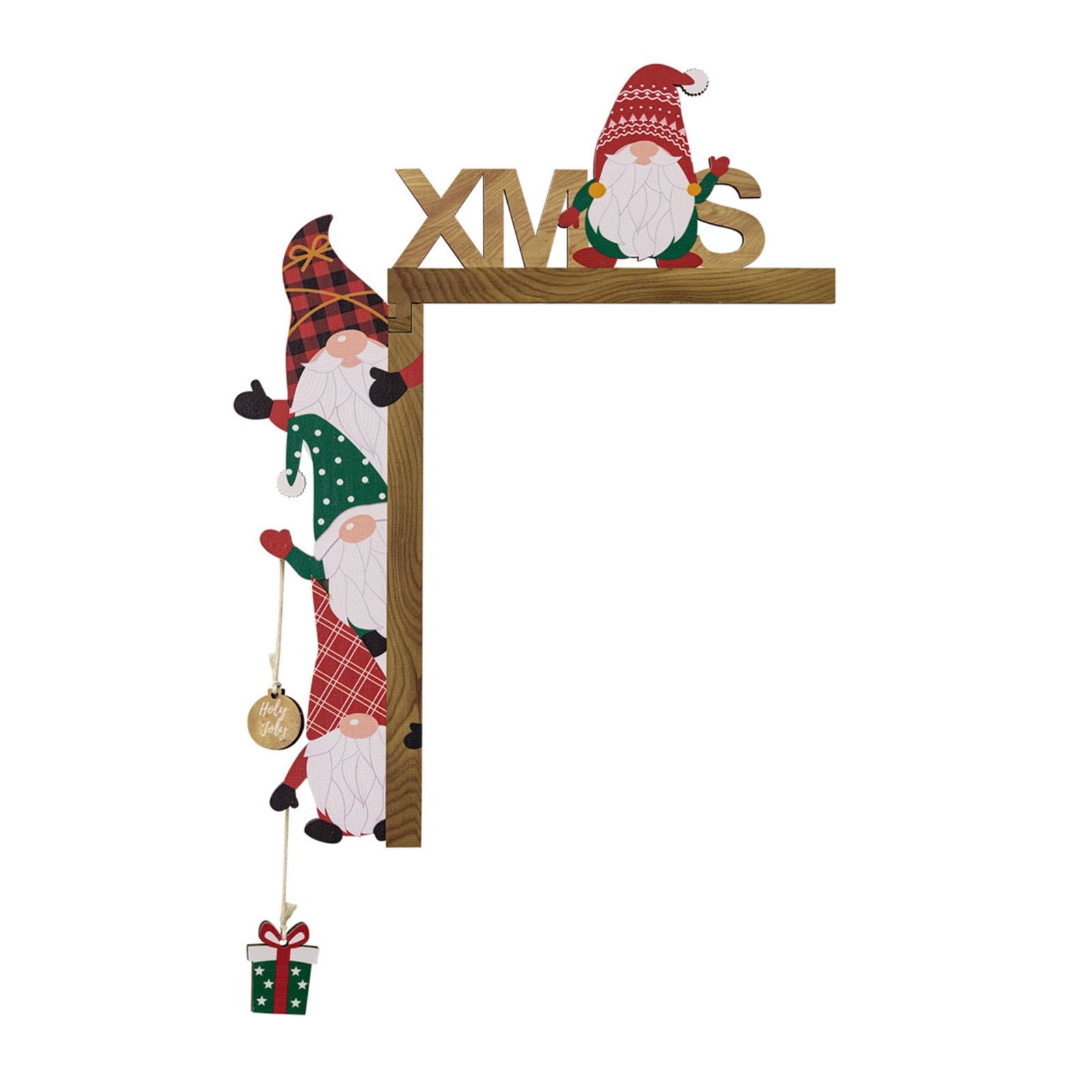 Bgageg Dwarf Christmas Door Frame Decoration Creative Christmas ...