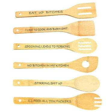 Larmly Funny Spoons Bout To Stir Up Some Engraved Funny Wooden Spoon ...
