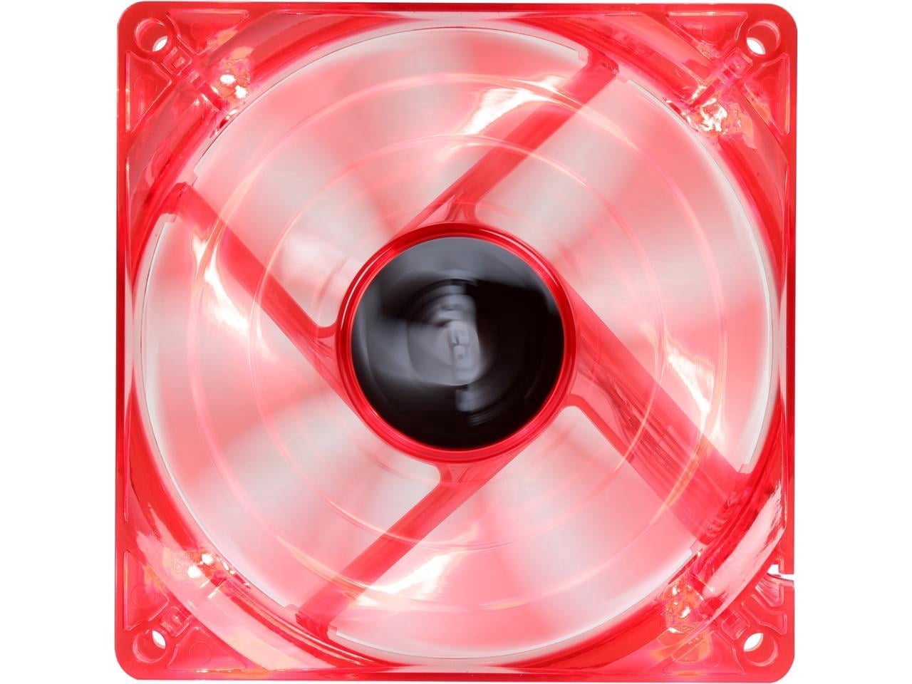 Bgears b-PWM 90mm Red LEDs Gaming PC Cooling Fan, High Speed High ...