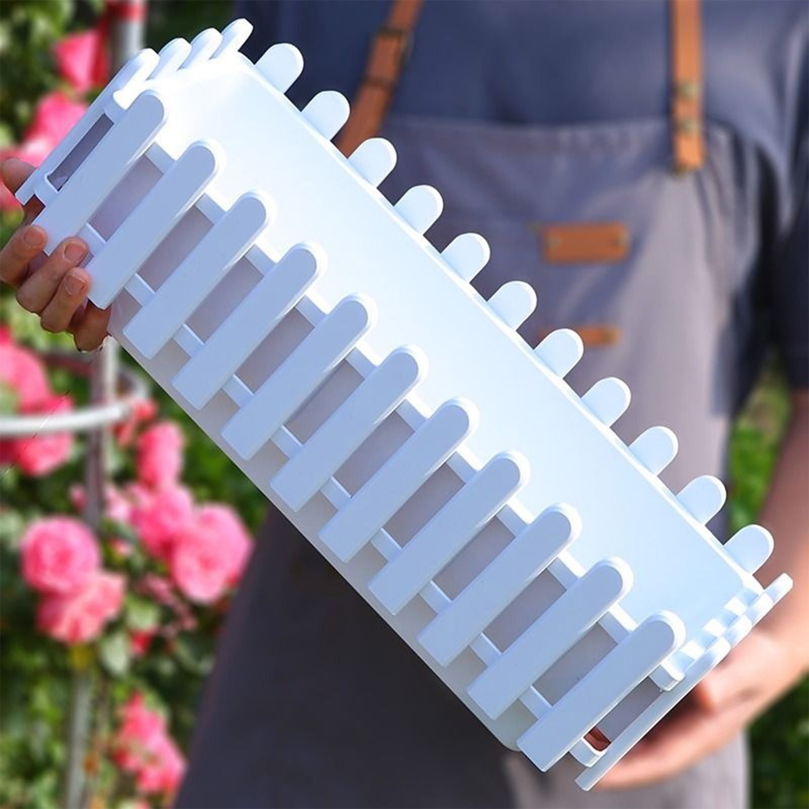 Bgliely Flexible Patio Planter - Adjustable Dividers for Customizable ...