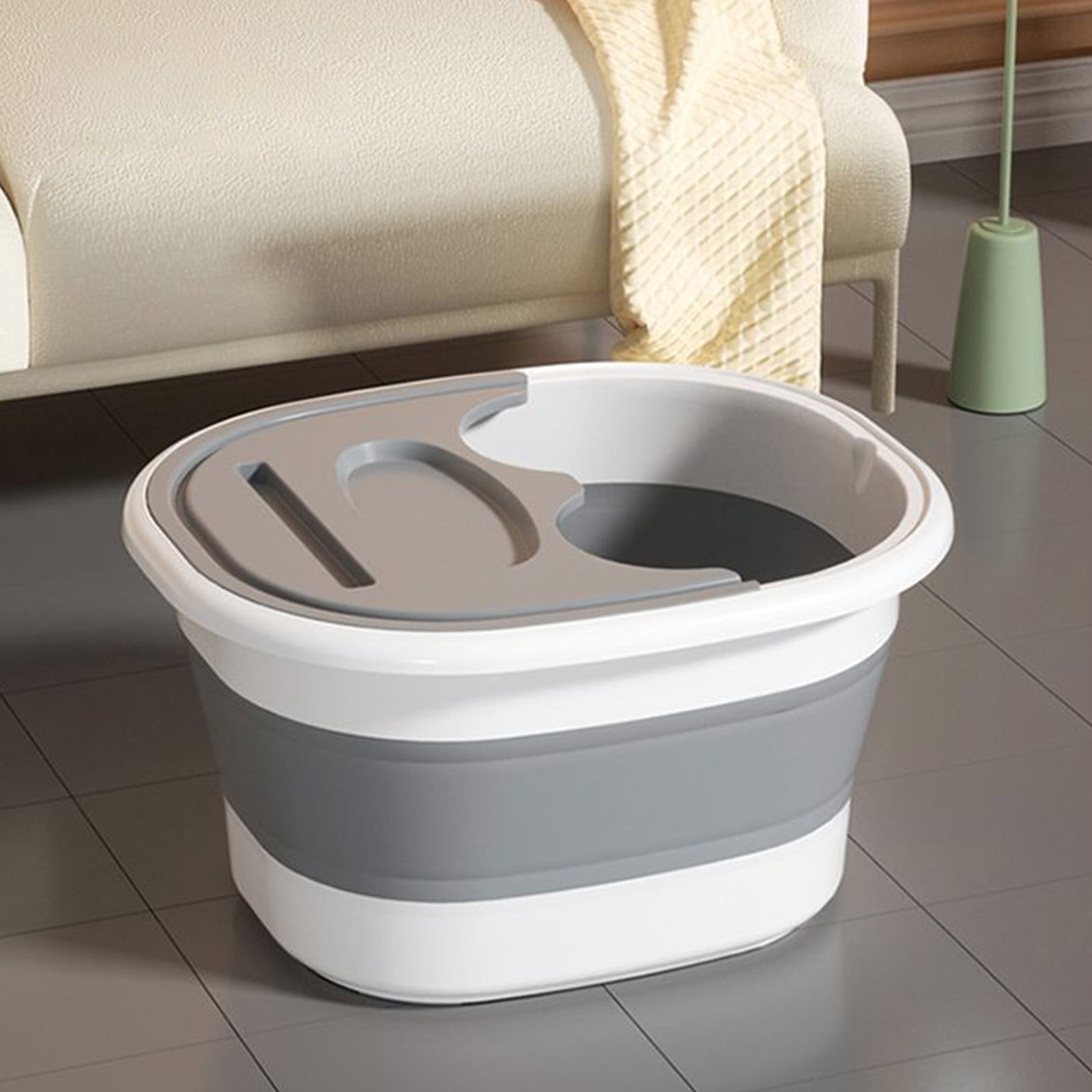 Bgliely Foldable Foot Spa Bucket Large 15L Capacity, Quality Plastic ...