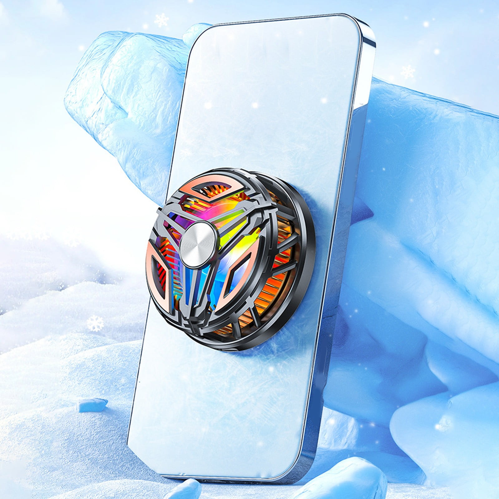 Bgliely GT31 High-Powered Mobile Phone Heat Sink with RGB Lighting and ...