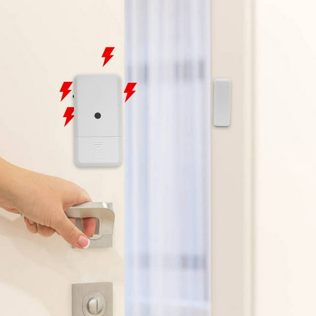 Bgliely New Home Door and Window Magnetic Alarm, High-Decibel Safety ...