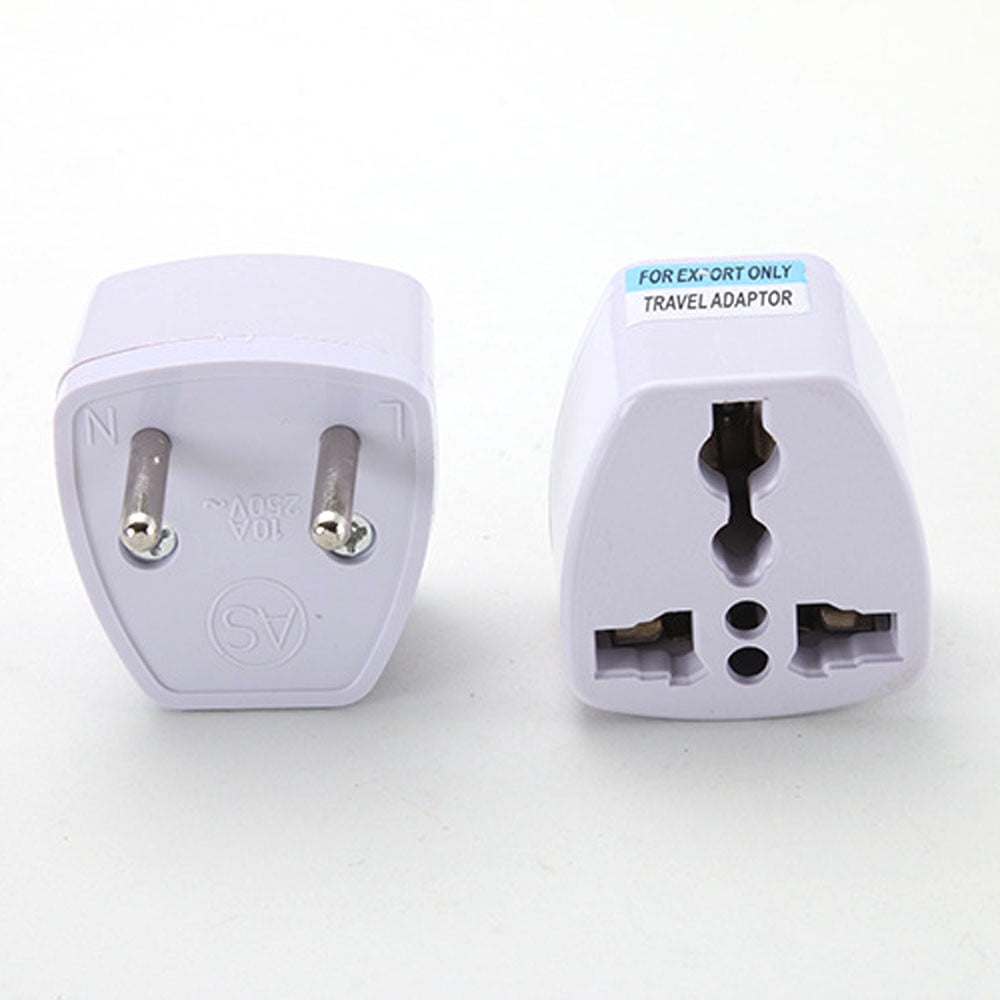 Bgliely Universal Travel Charger Adapter, UK/US/AU to EU AC Power Plug ...