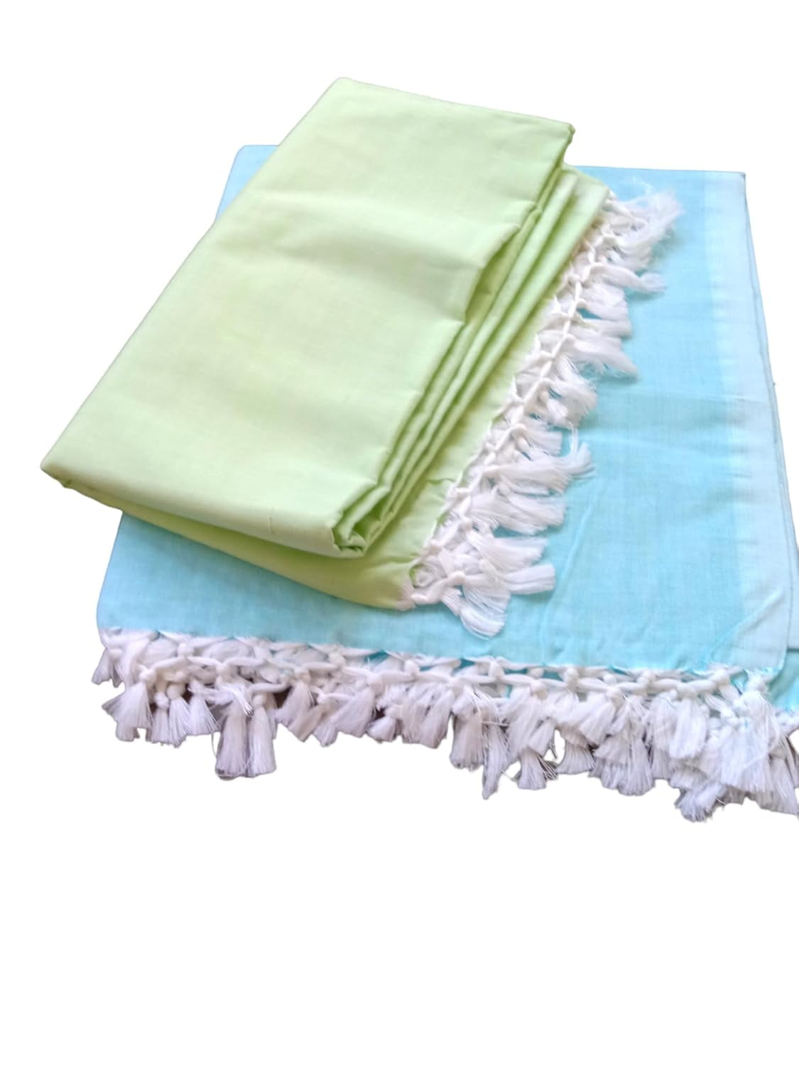 Bhagalpuri Dull chadar Self Design Queen Top Sheet for AC Room ...