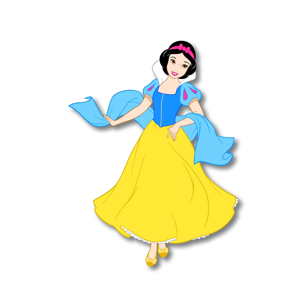 Bhai Please Snow White Wooden Fridge Magnet Pack of 1 Fun Comic ...