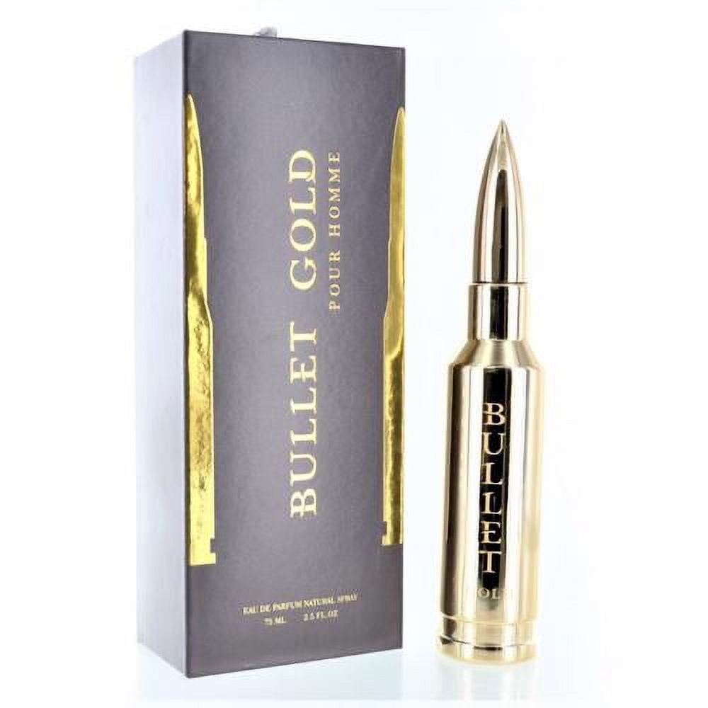 Bharara Beauty Men's Bullet Gold EDP Spray, Woody Aromatic Fragrance, 2 ...