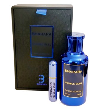 Bharara Double Bleu Pour Homme Eau De Parfum For Men 3.4 oz /100 ML ...