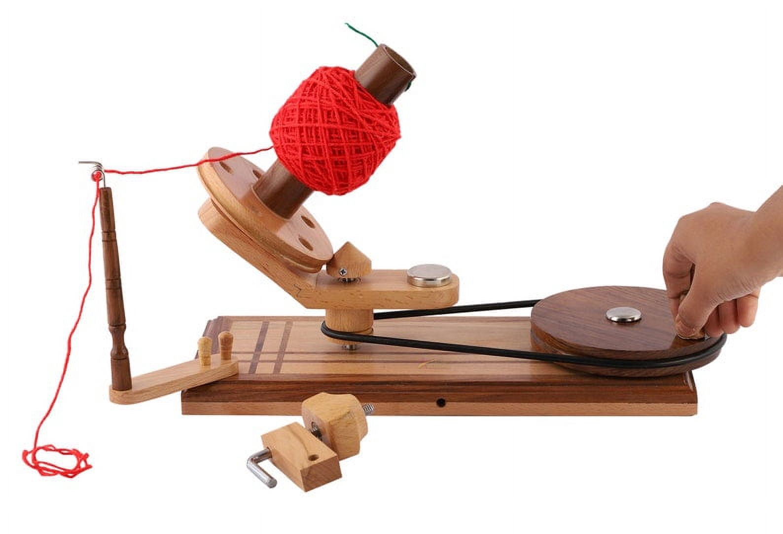 Bhartiya Handicrafts Handmade Wooden Yarn Ball Winder for Heavy Duty ...