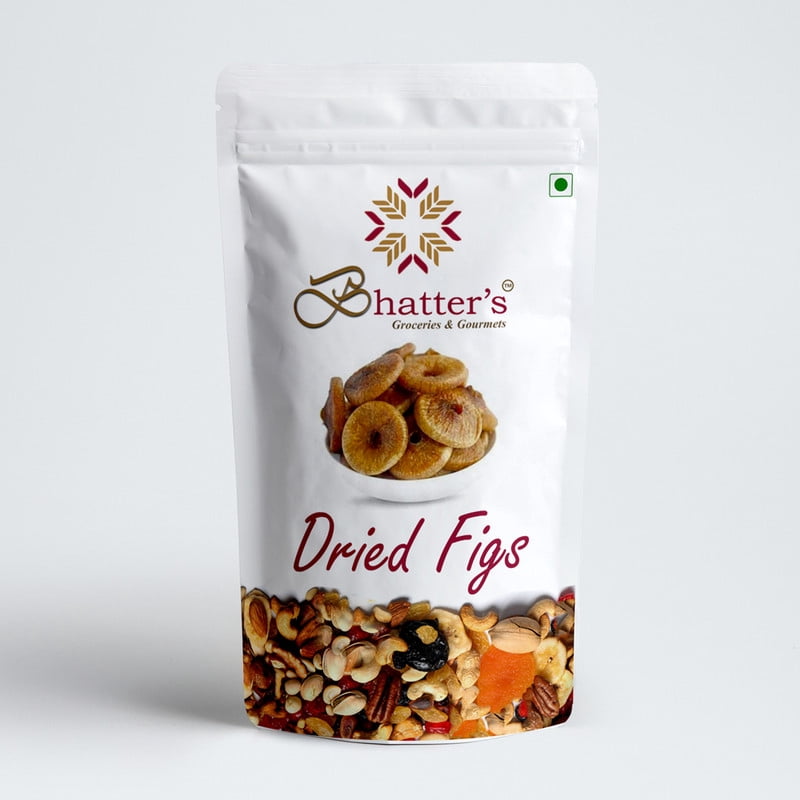 Bhatter's Premium Dried Figs Value Pack, with Indian Taste - 500 Grams ...