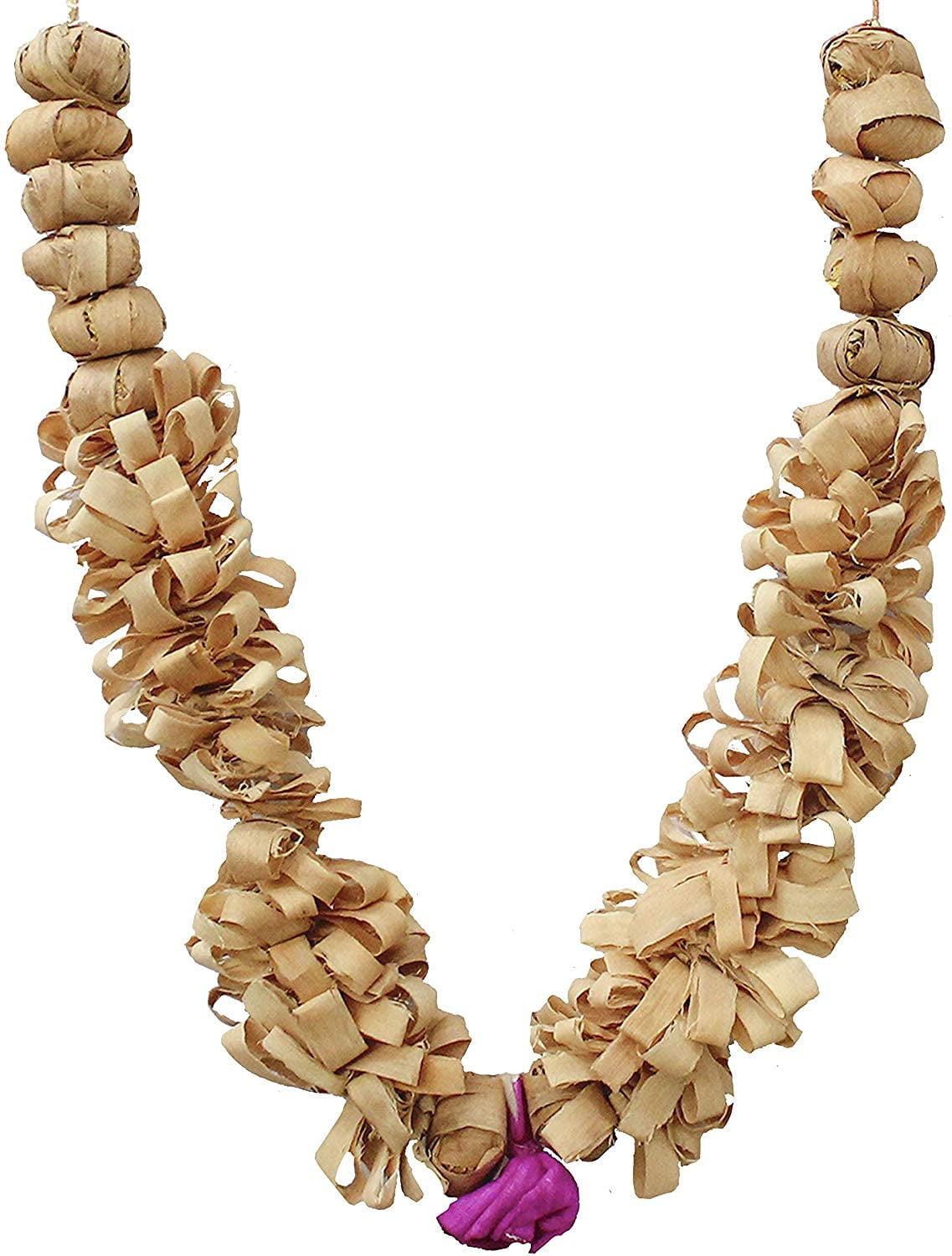 BhayaJi Sandalwood Processed Photo Frame Mala Chandan Scented Wooden ...