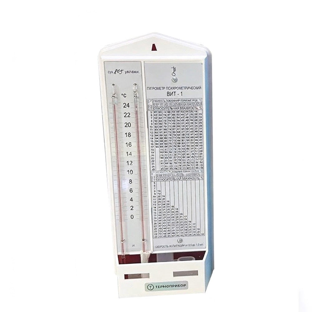 Bht-1 Tabular Thermometer And Hygrometer Russian Dry-Wet Temperature ...