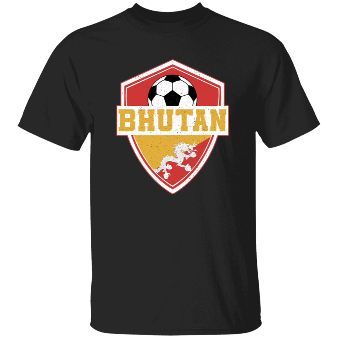 Bhutan Pride Team Bhutanese Flag Fans National Souvenir T-shirt ...