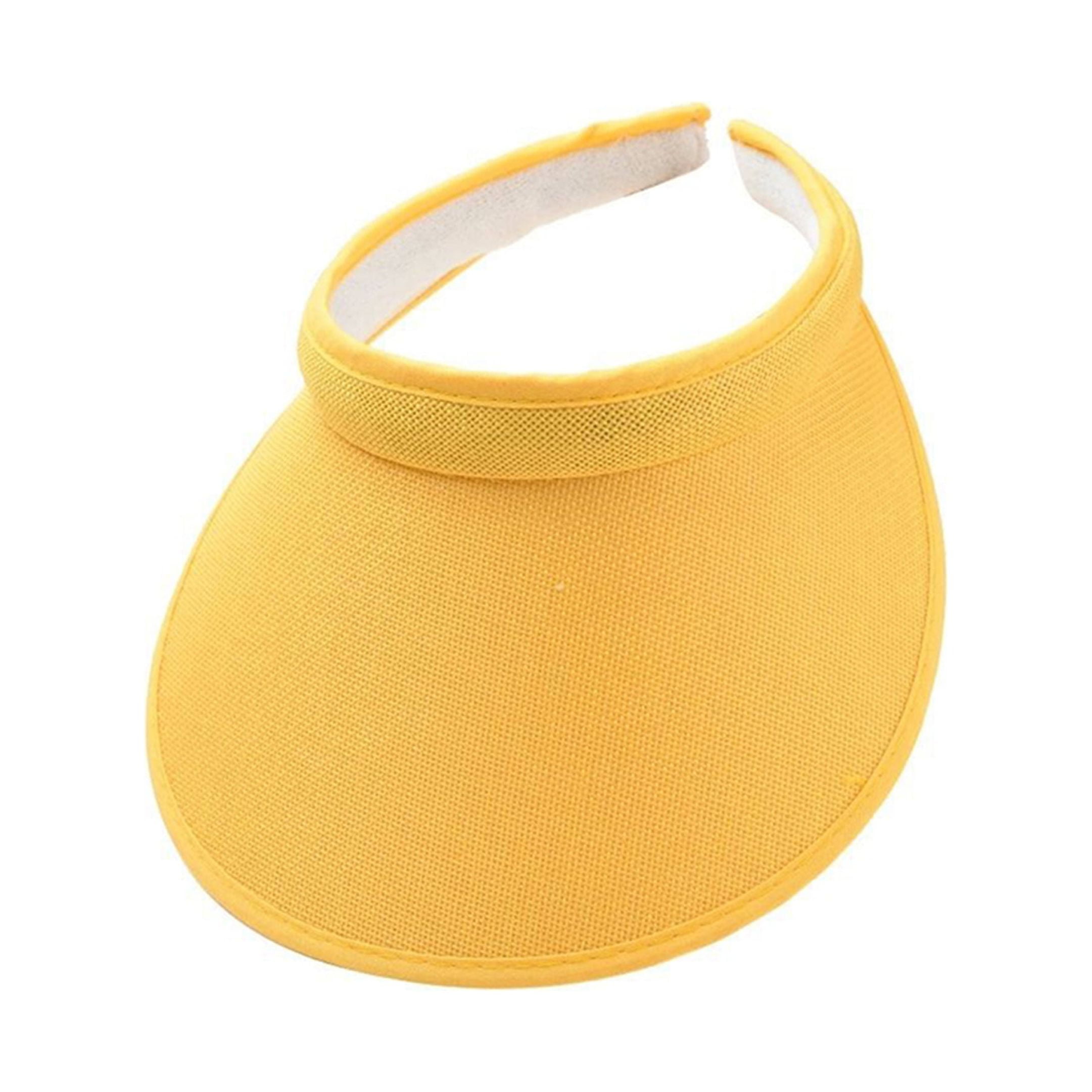 Bhxteng Slip-On Visor Sunhat for Adult and Kid Cotton-Linen Cloth ...