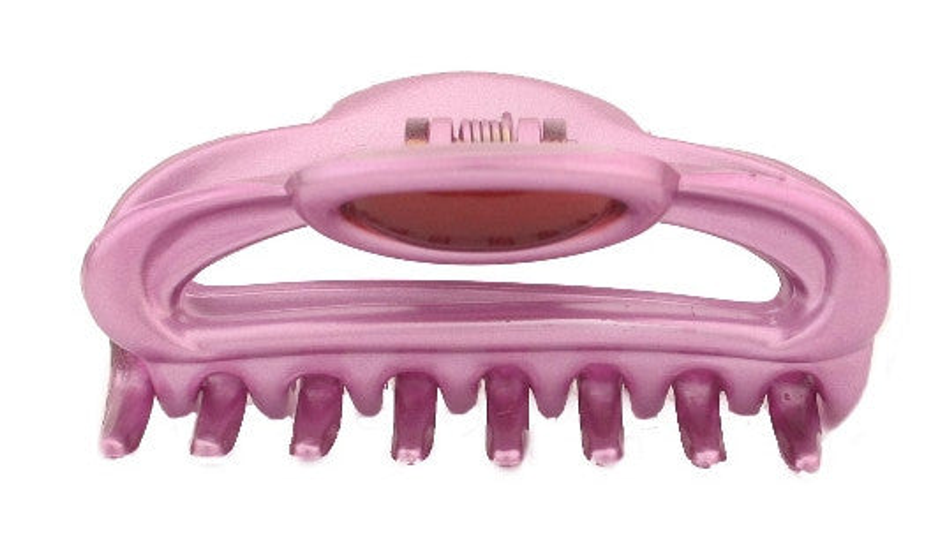 Bi Color Button Hair Claw[ ] - Walmart.com