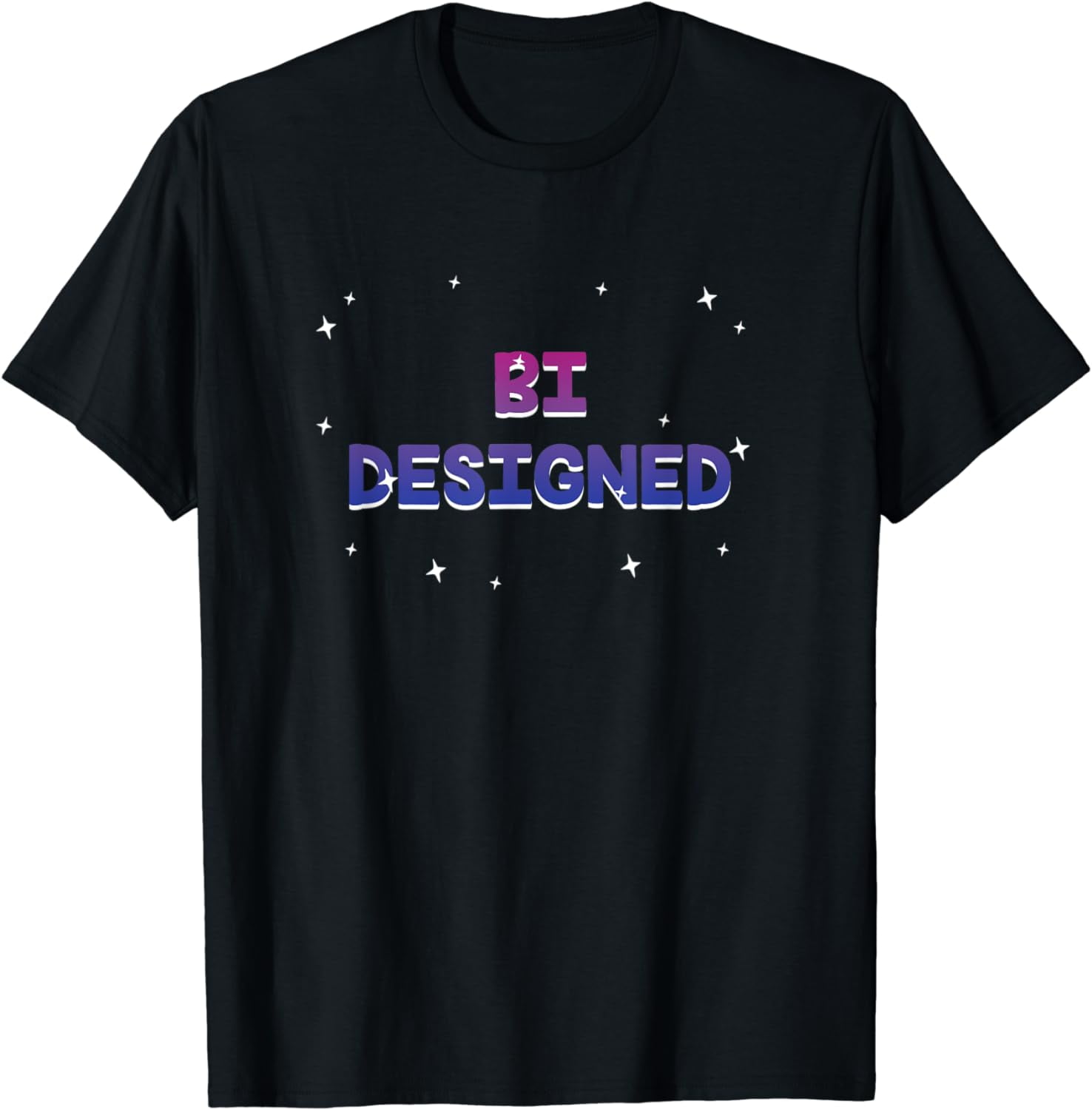 Bi Designed Bisexual Pride Month Bi Pride LGBT Community T-Shirt ...