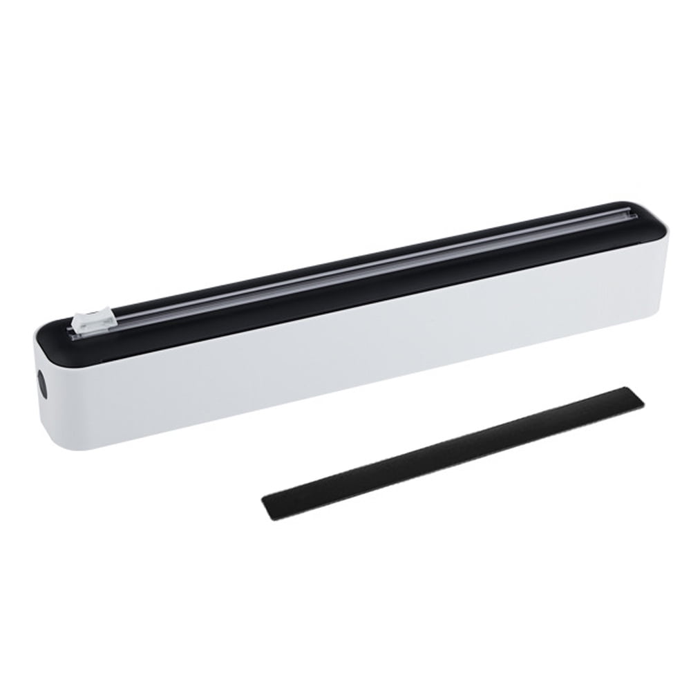 Bi-Directional Sliding Blade Cutter Magnetic Refillable Plastic Wrap ...