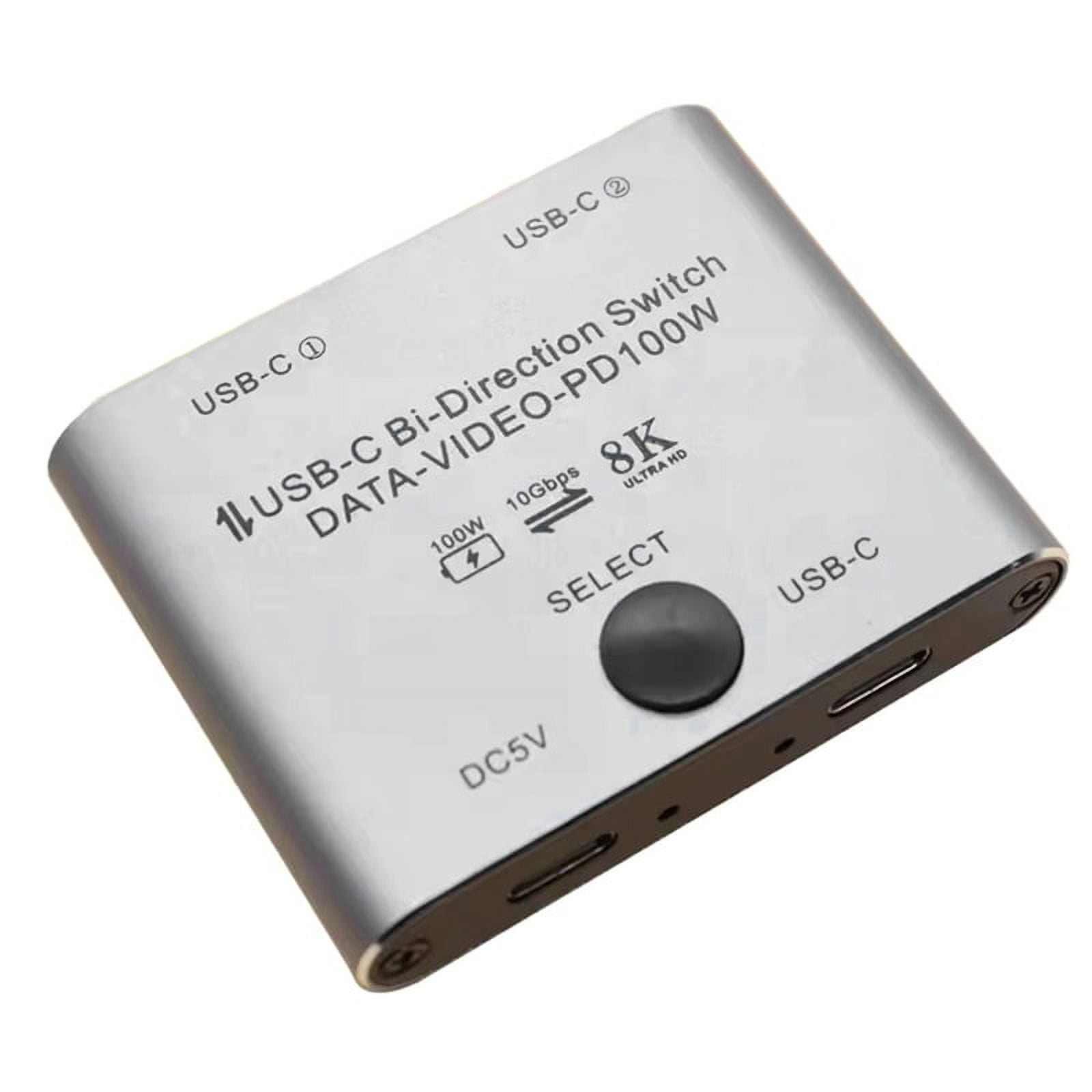 Bi Directional USB C Switch Splitter 8K Switcher KVM 60Hz 4K 144Hz ...