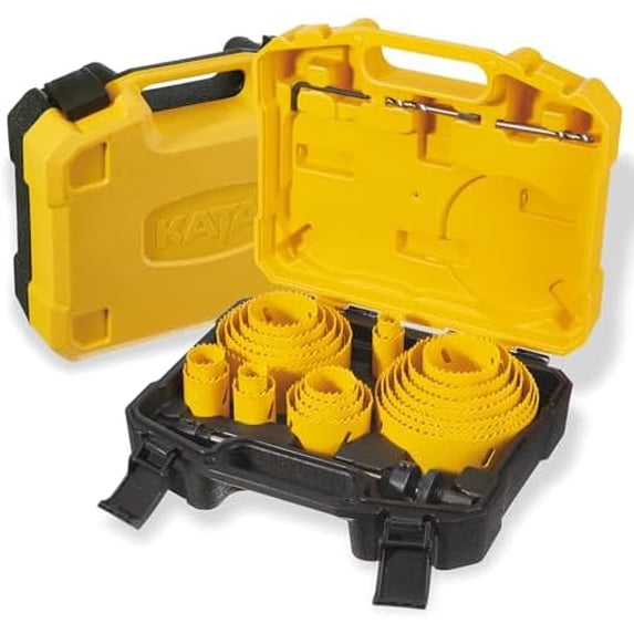 Bi- Hole Kit, 28 count M42 Hole Set with 3/4" -4-3/4" (19-121mm ...