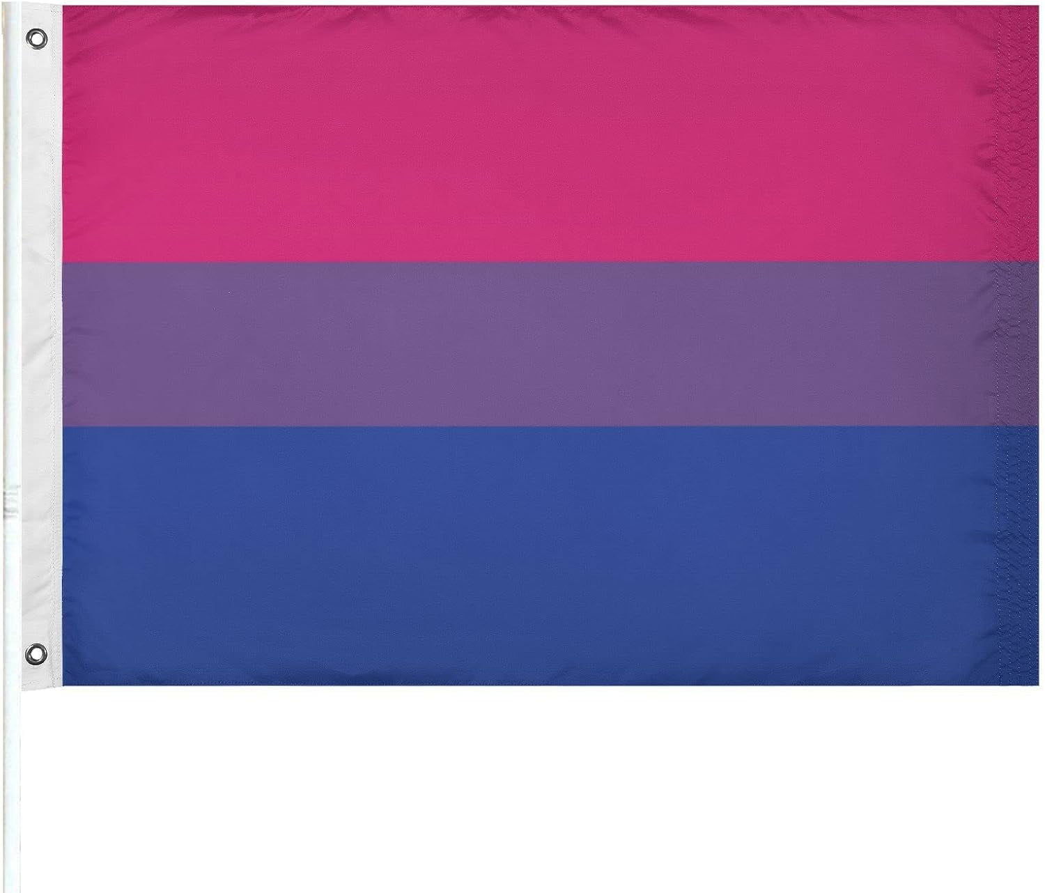 Bi Pride Flag Outdoor Bisexual Garden Flag for Outside Funny Flags with ...