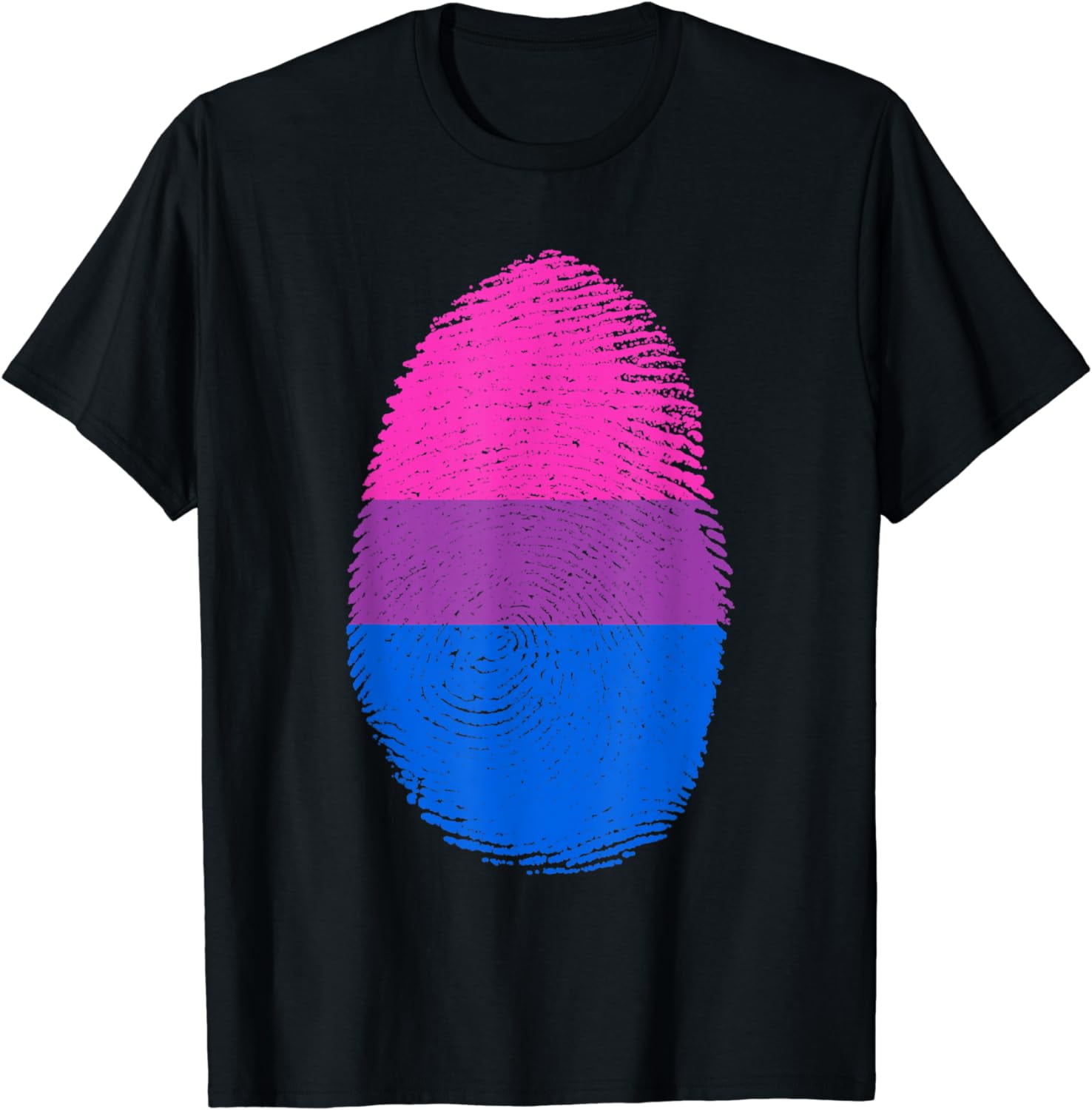 Bi Pride Month LGBTQ LGBT Bisexual Flag T-Shirt - Walmart.com