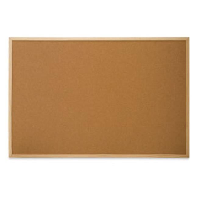 MasterVision Wood Frame Cork Bulletin Board - 24" x 36" - Walmart.com