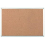 Universal Bulletin Board, Natural Cork, 24 X 18, Satin-finished ...