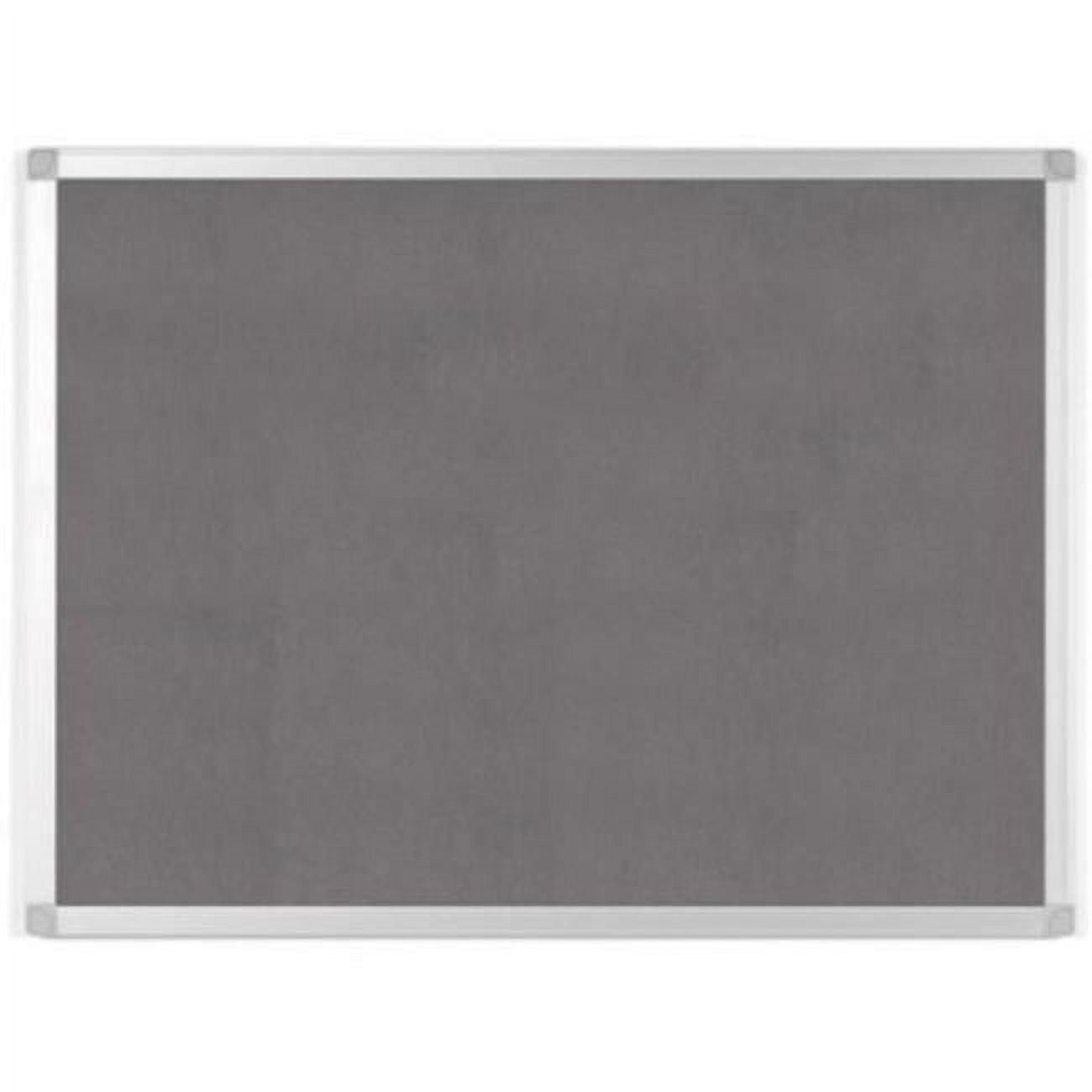 Bi-Silque FA03429214 24 x 36 in. Aluminum Frame MasterVision Ayda Felt ...