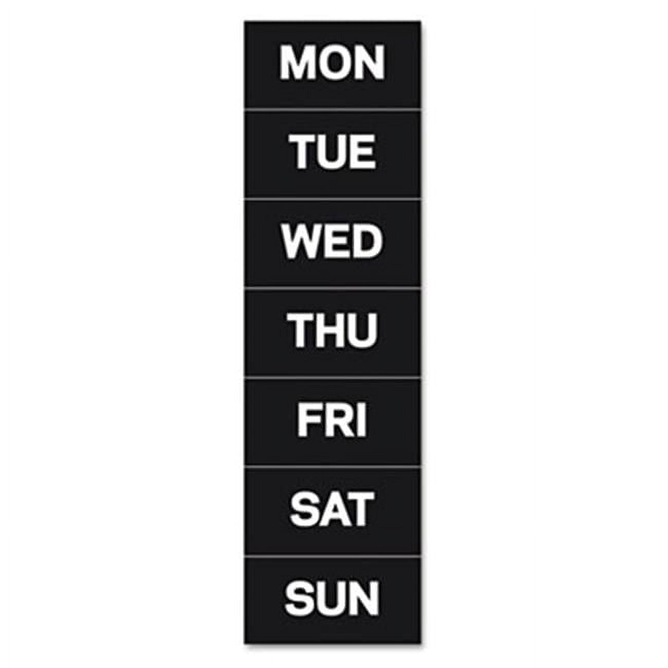 Bi-Silque Visual Communication Products Calendar Magnetic Tape, Days Of ...