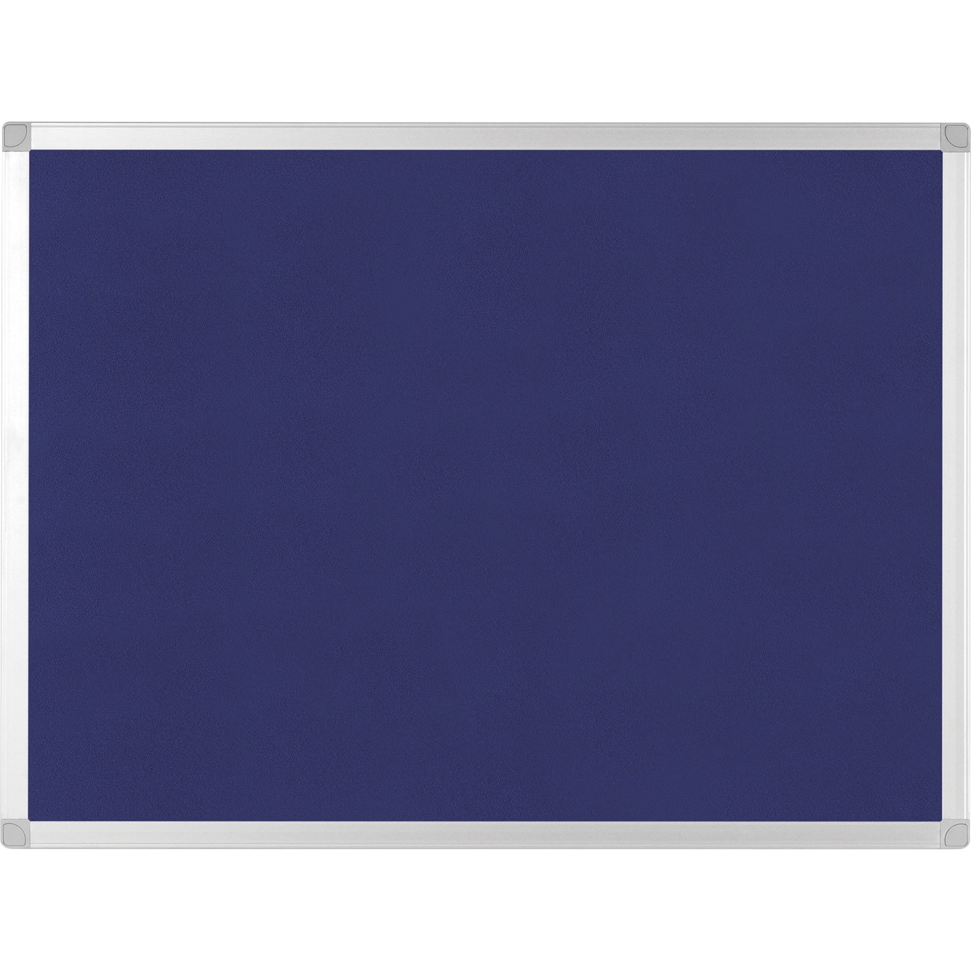 Bi-silque Bulletin Board, Blue Fabric, 24"Wx36"Lx1/2"H, Blue ...