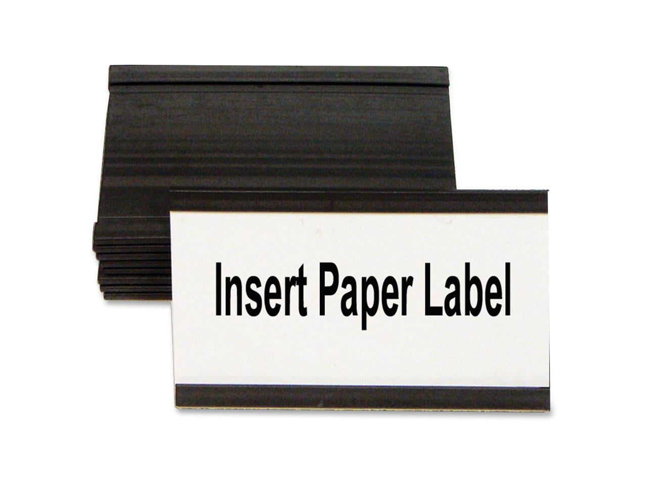 Bi-silque MasterVision Black Magnetic Data Cards - Walmart.com