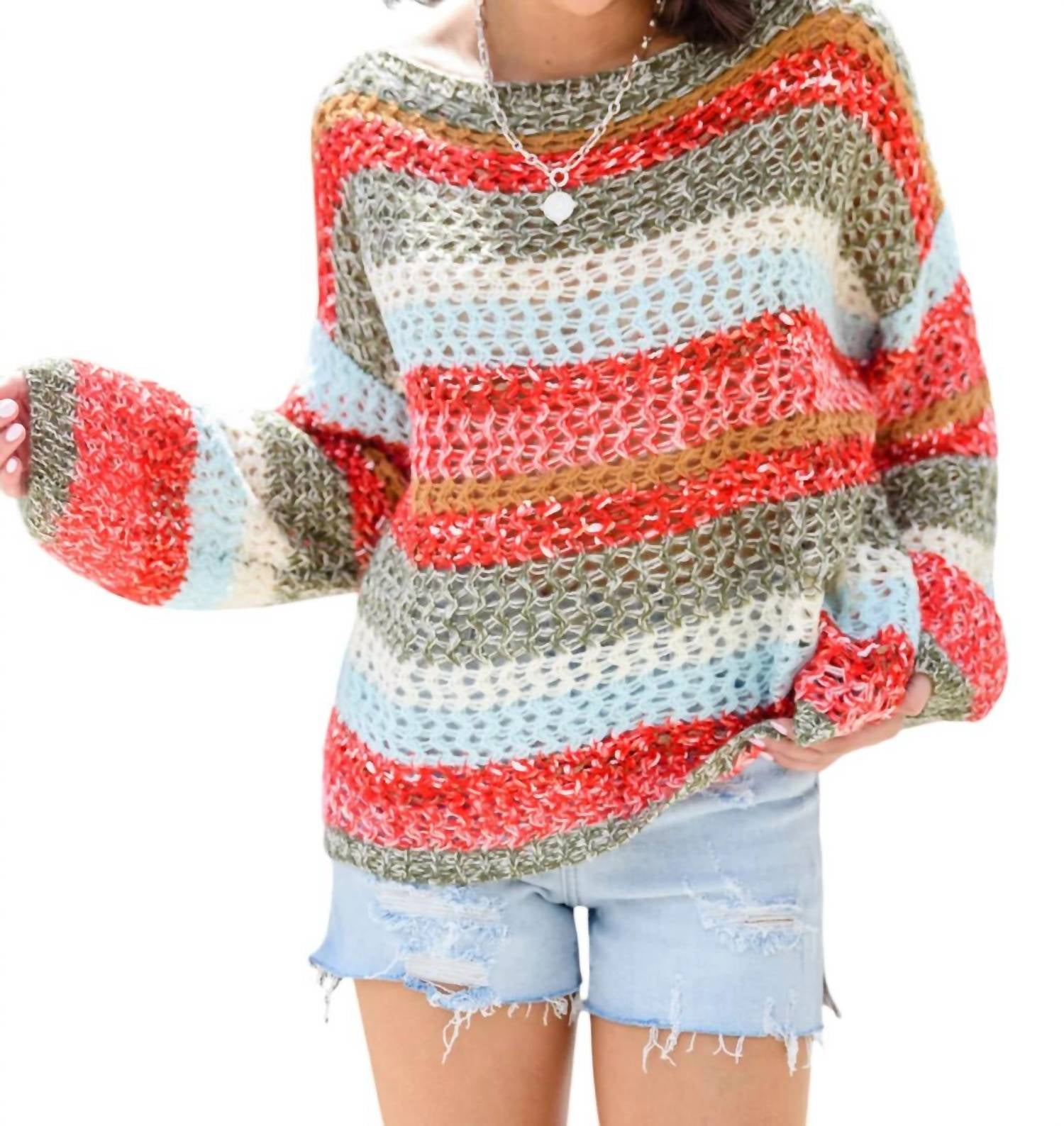 BiBi All Cozied Up Sweater - Walmart.com