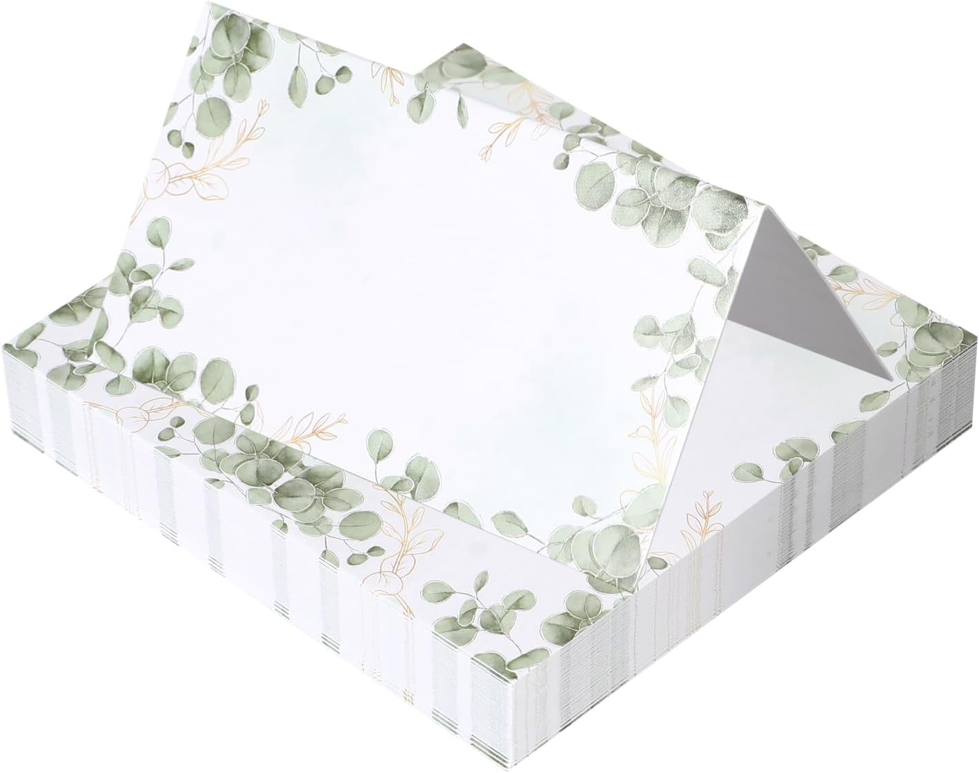 BiBzu 50pcs Place Cards Blank Place Cards for Table Setting Name Cards ...