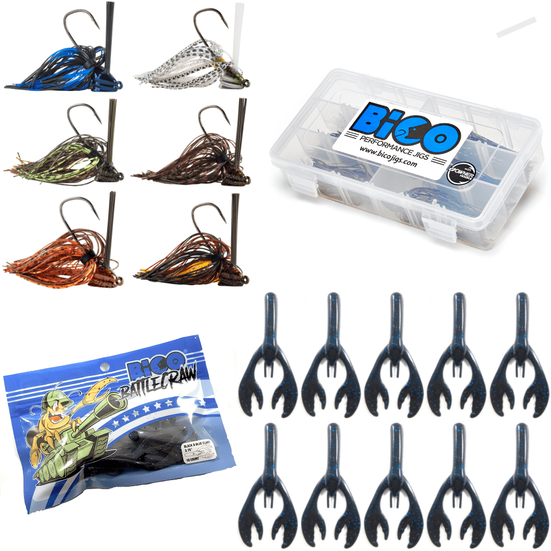 BiCO Jigs - Lead Free Bass Jig Set (Six) - Walmart.com